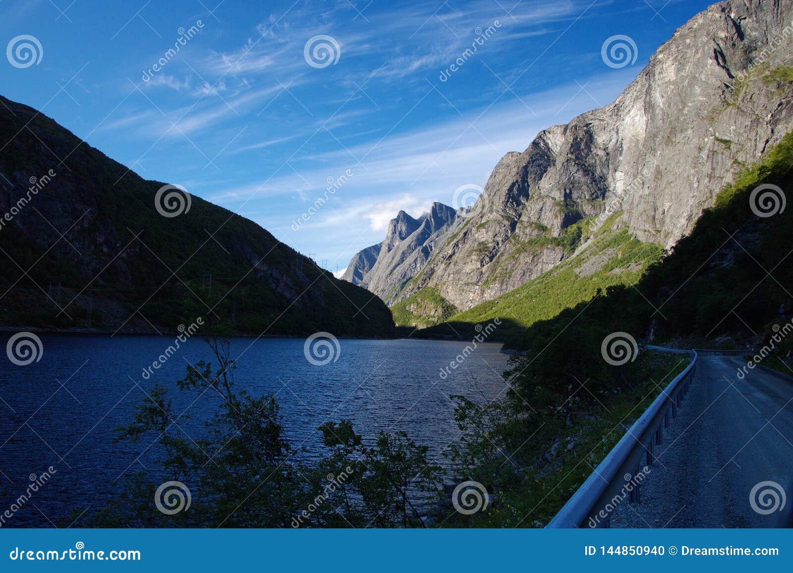 Sunndal in Norway stock photo. Image of scandinavia - 144850940