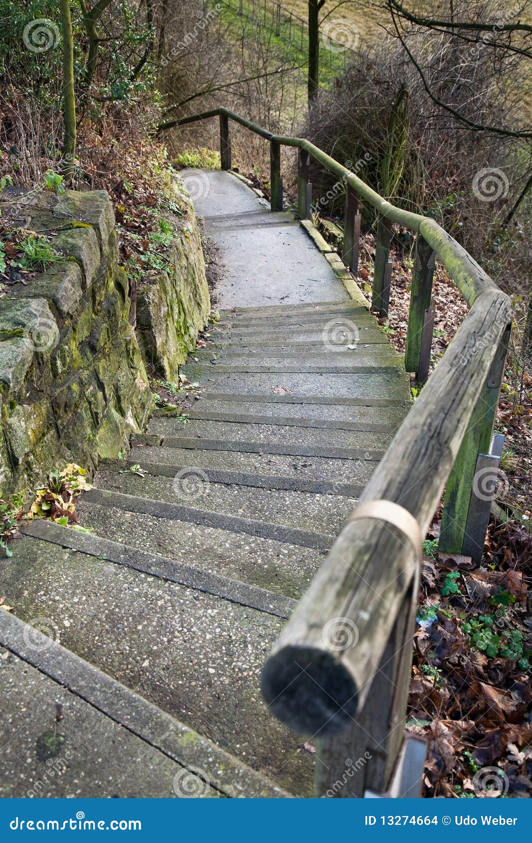 Going downstairs stock photo. Image of hill, steps, landscape - 13274664