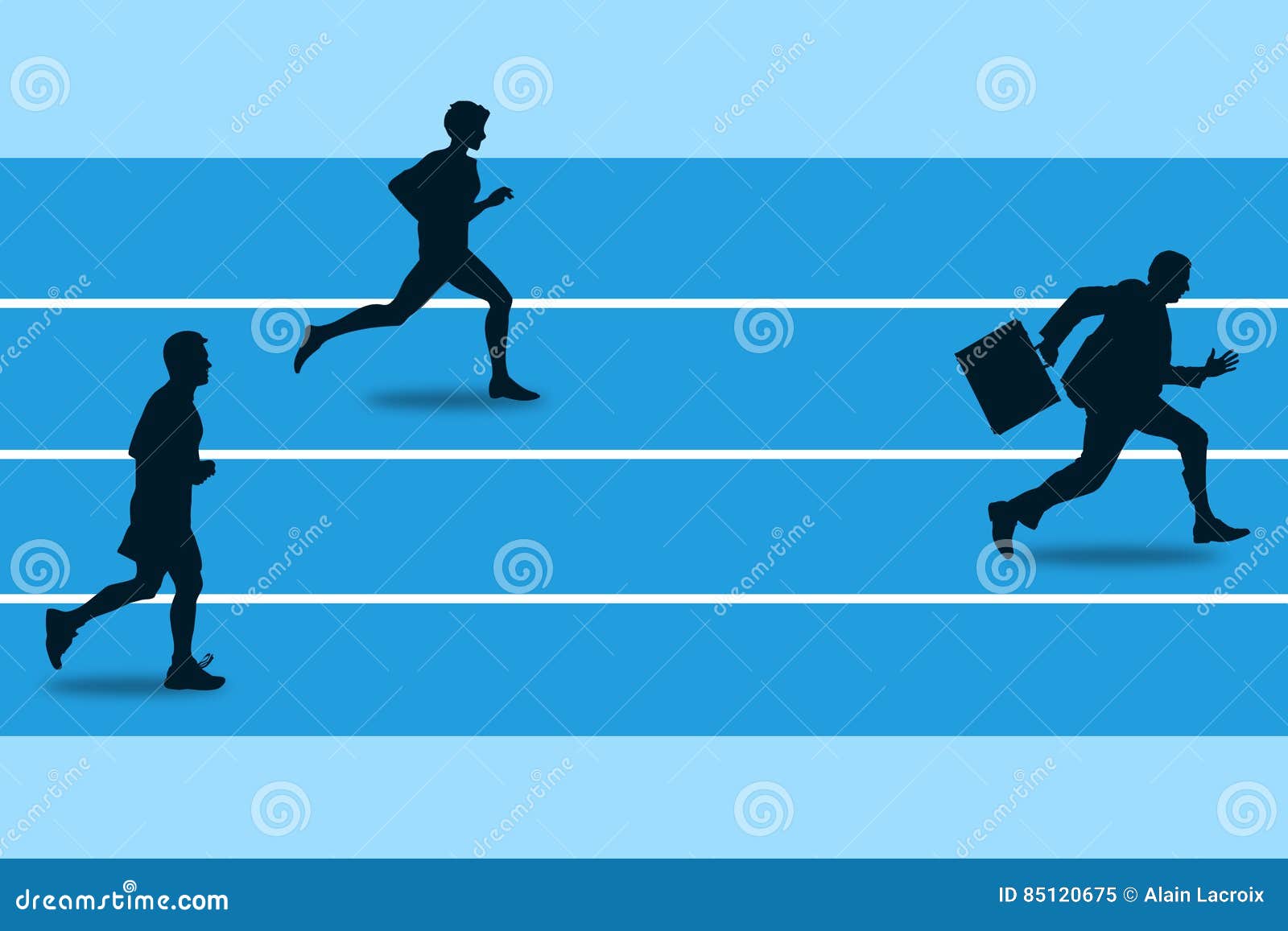 Going faster stock illustration. Illustration of beating - 85120675
