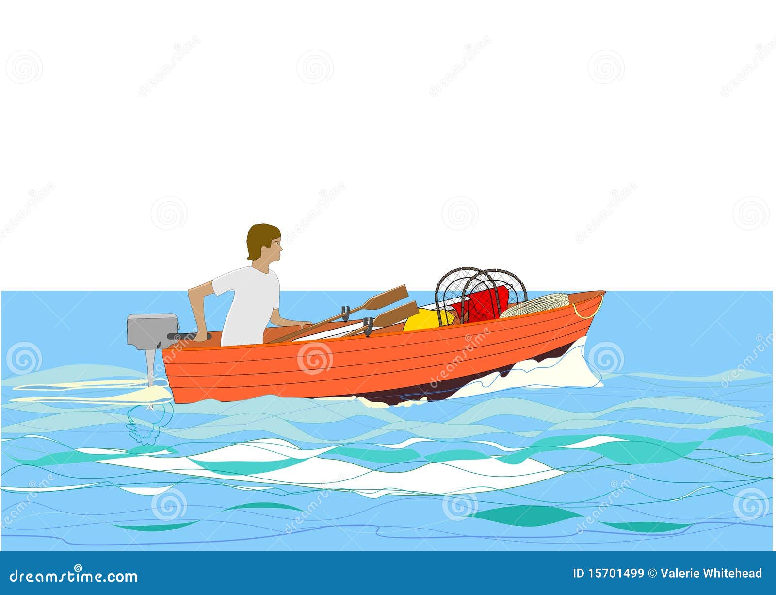 Going fishing stock vector. Illustration of fish, fuel - 15701499