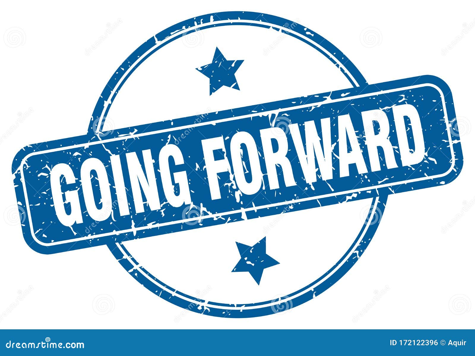 Going Forward Stamp. Going Forward Round Grunge Sign Stock Vector ...
