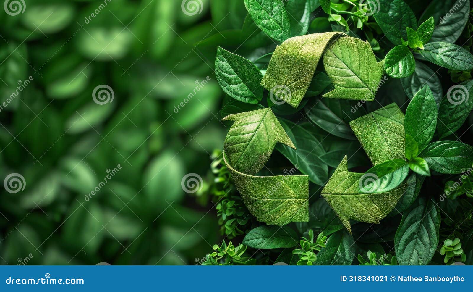 Going Green with New Recycling Program Stock Illustration ...