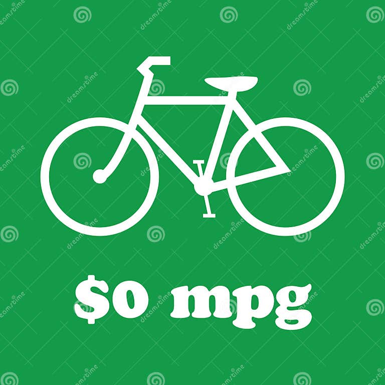 Going Green, Ride a Bike stock vector. Illustration of clip - 19786616