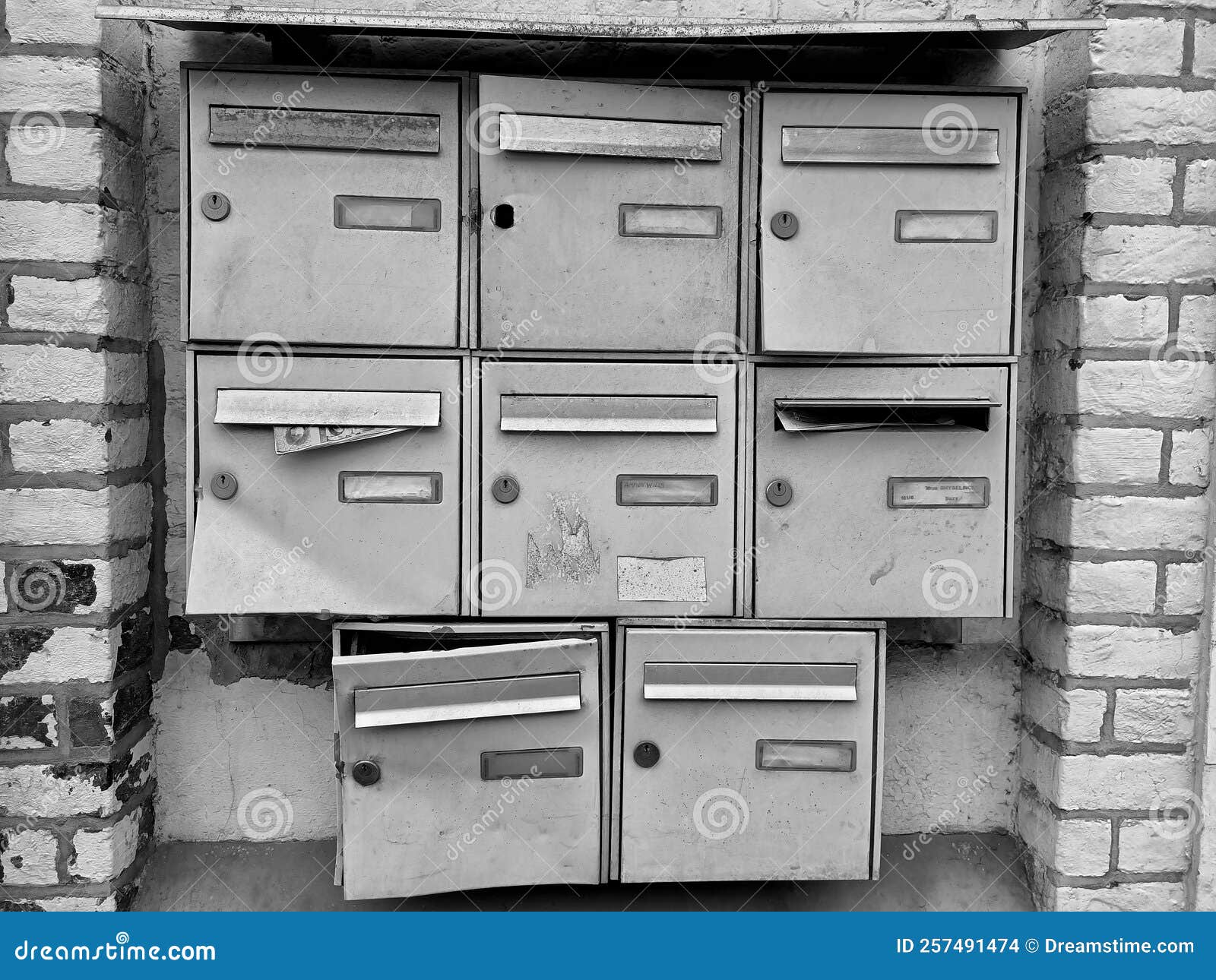 Going without Leaving Address Stock Photo - Image of monochrome ...