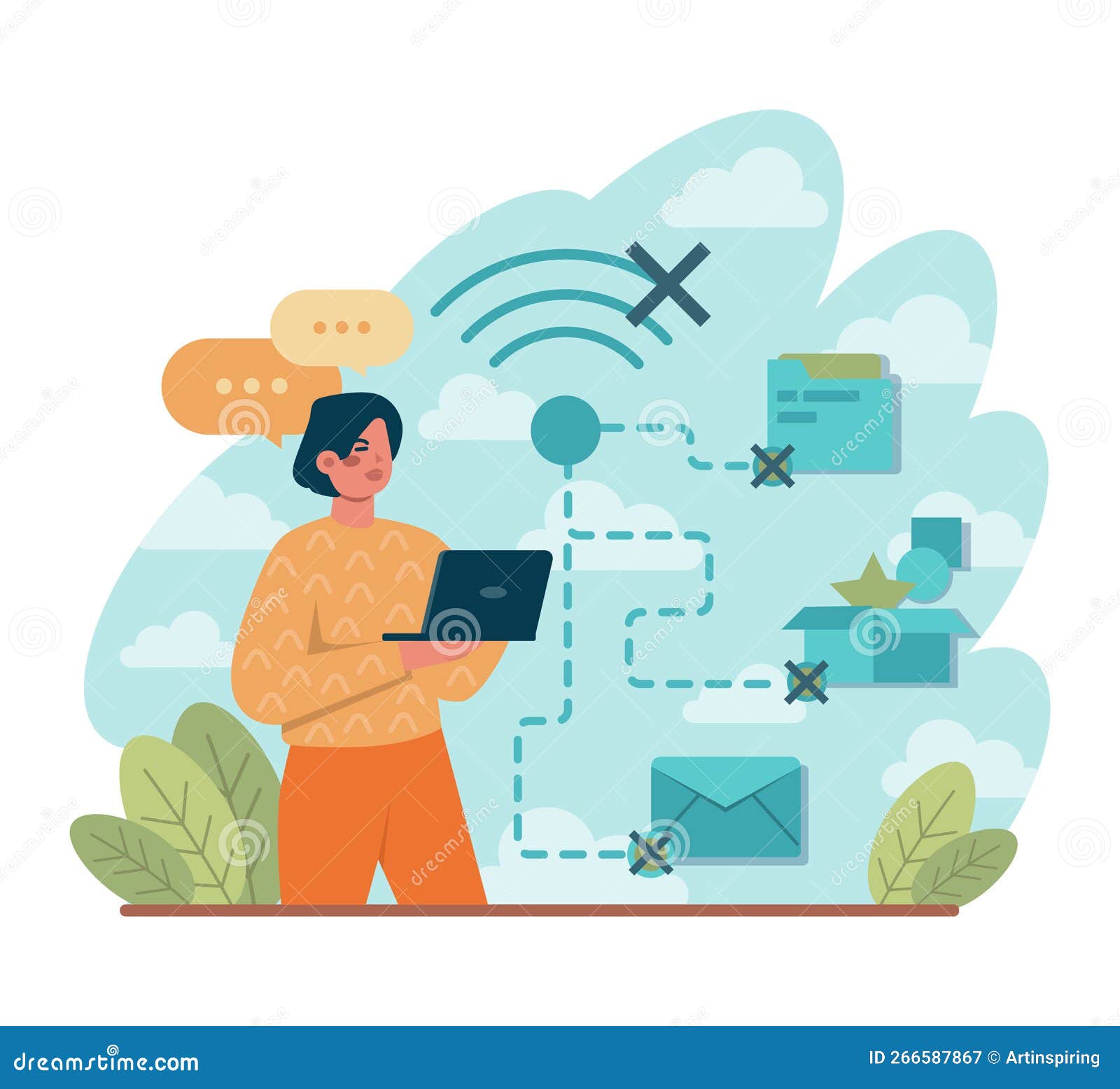 Going Offline. Troubles with Internet Connection and Disconnected ...