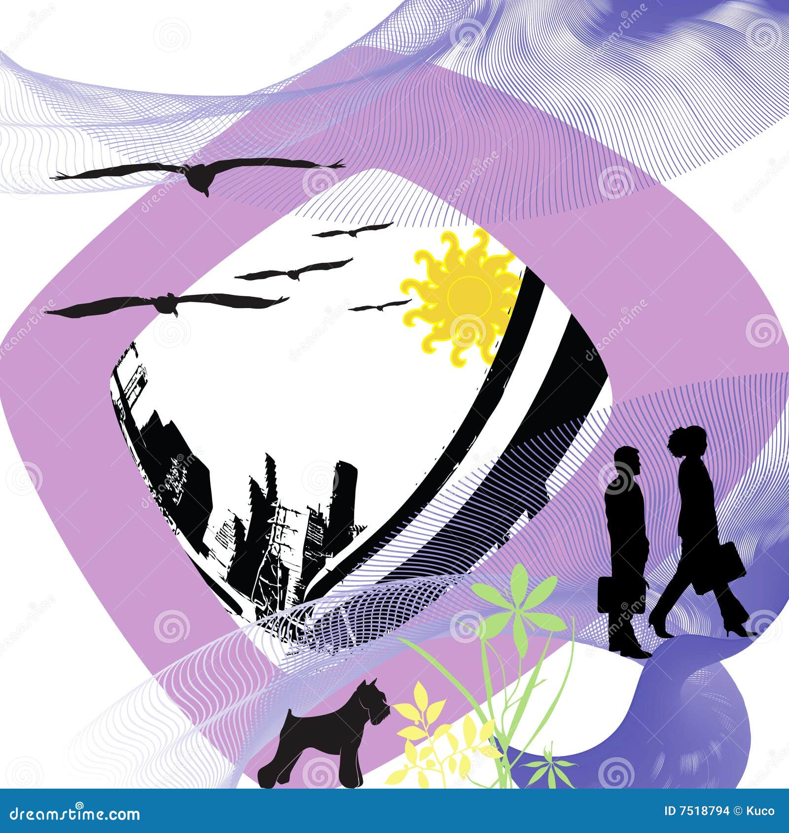 Going out stock vector. Illustration of graphic, skate - 7518794