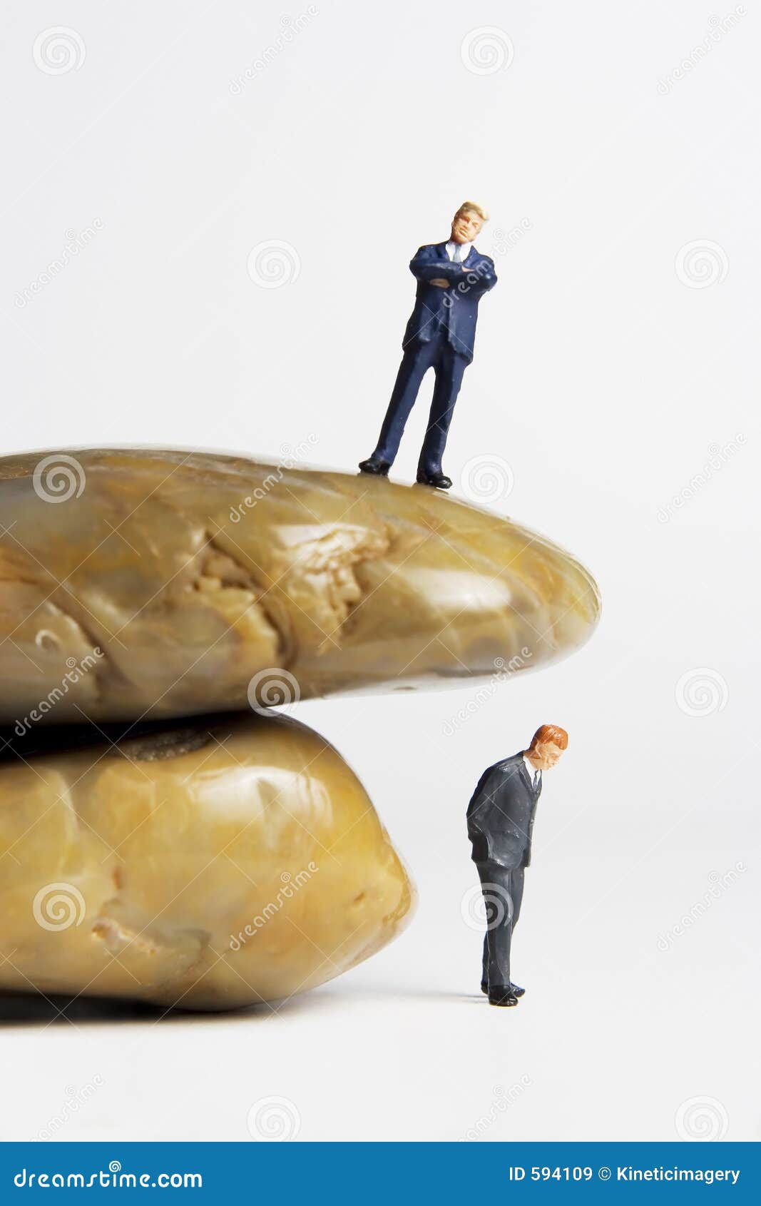 Going over your head stock image. Image of employee, idea - 594109