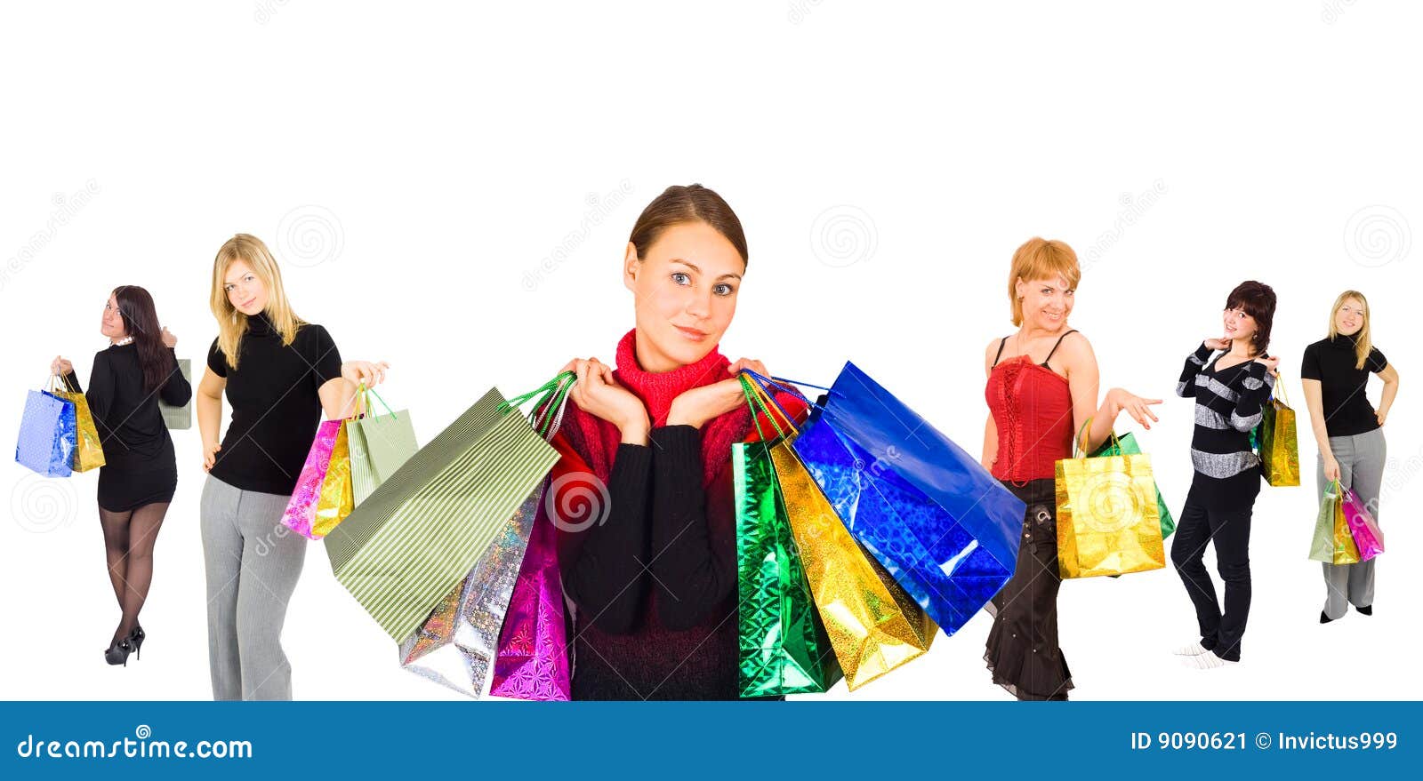 We are going shopping stock image. Image of market, attractive - 9090621