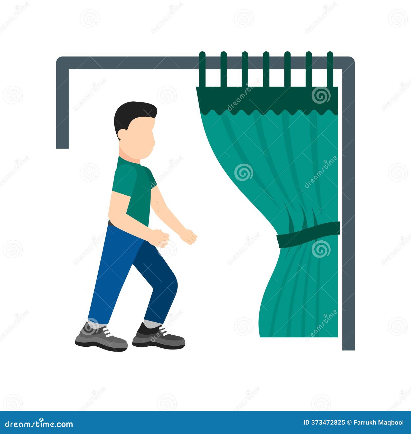 Cast A Vote Election On A USA Background, 3D Rendering. United States ...