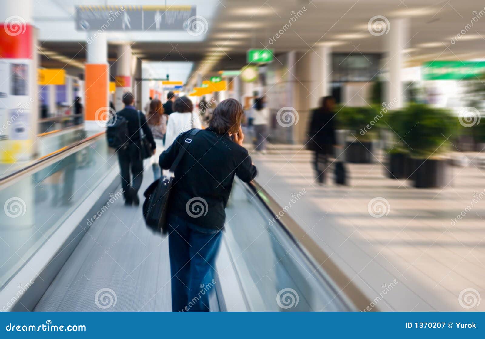 Going to the gate stock image. Image of landing, mobile - 1370207