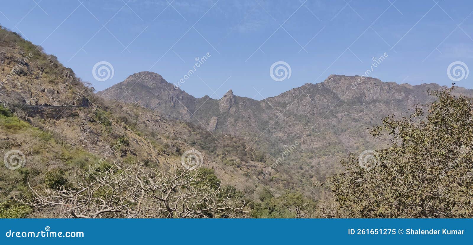 Going To Mount Abu from Abu Road Stock Image - Image of range ...