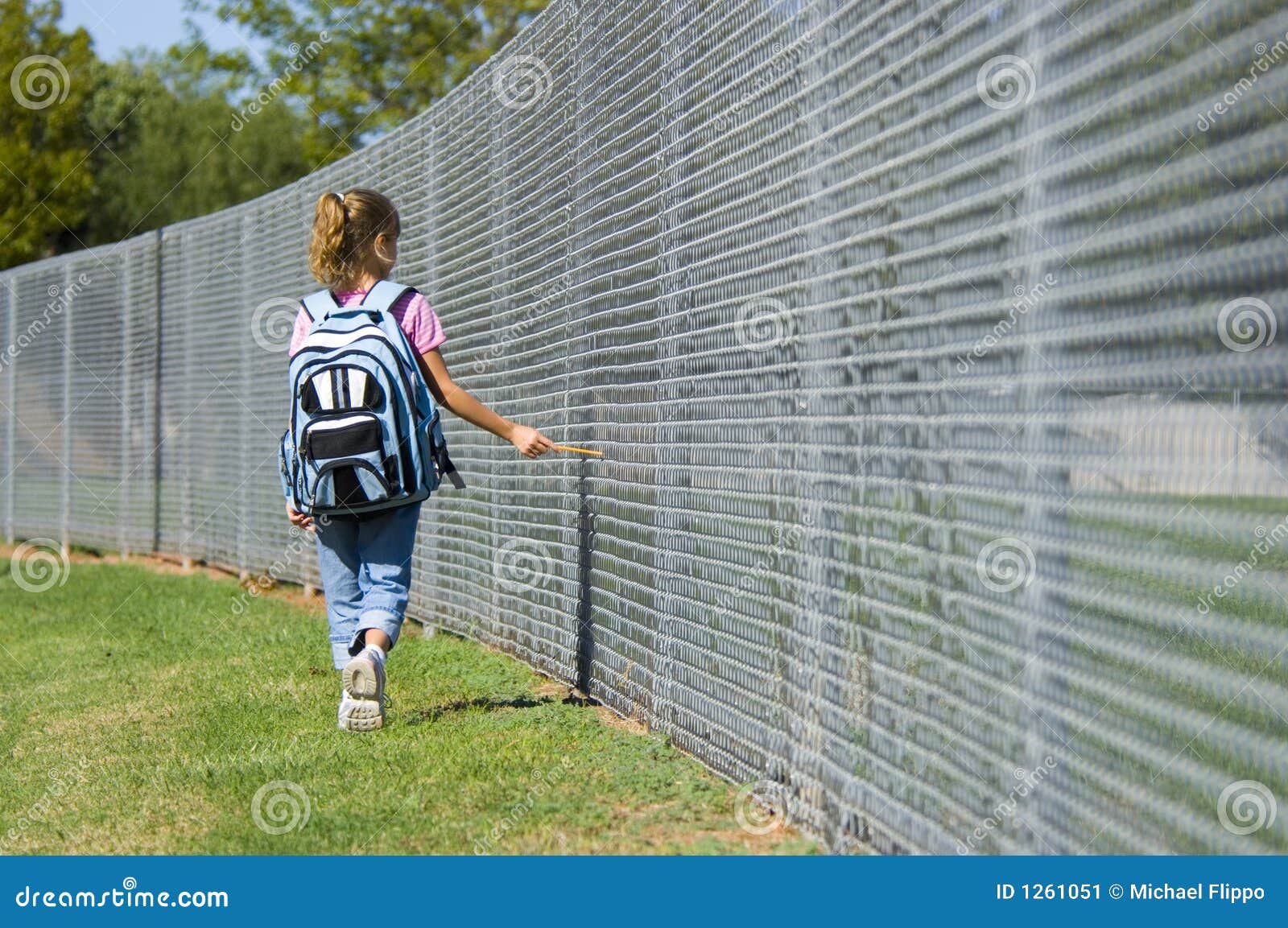 Going to School stock image. Image of grade, youth, carefree - 1261051