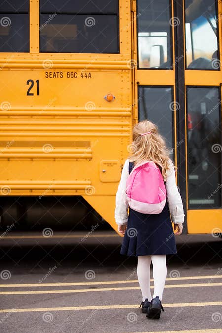 Going to School stock image. Image of primary, dress, student - 3645487