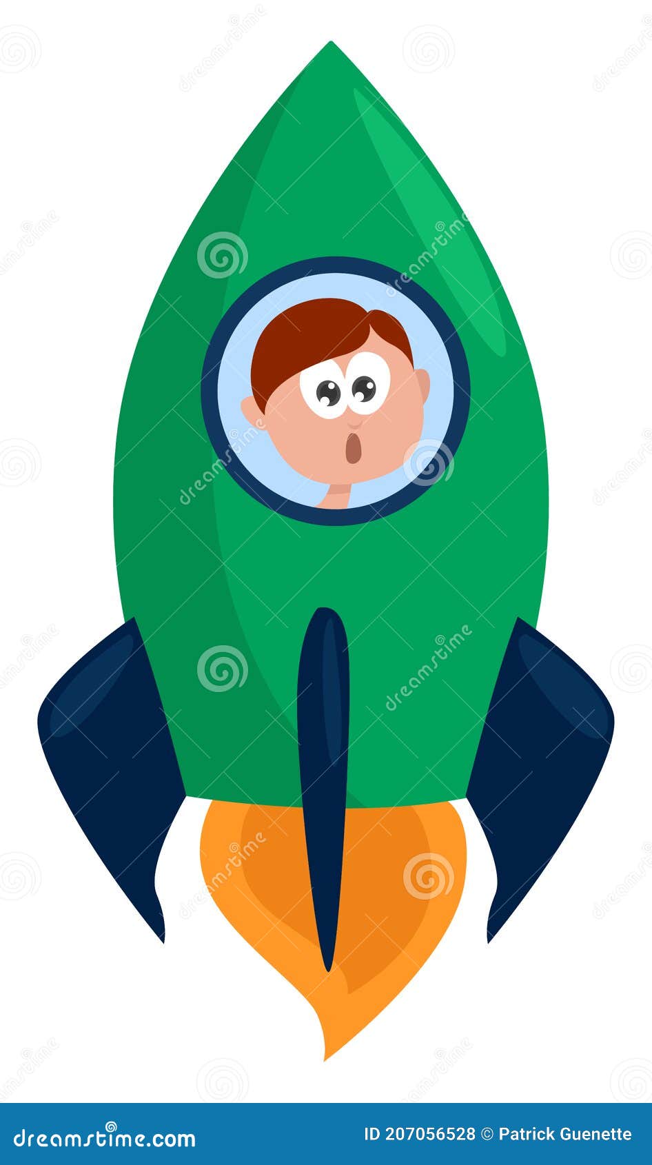 Going To Space, Illustration, Vector Stock Vector - Illustration of ...