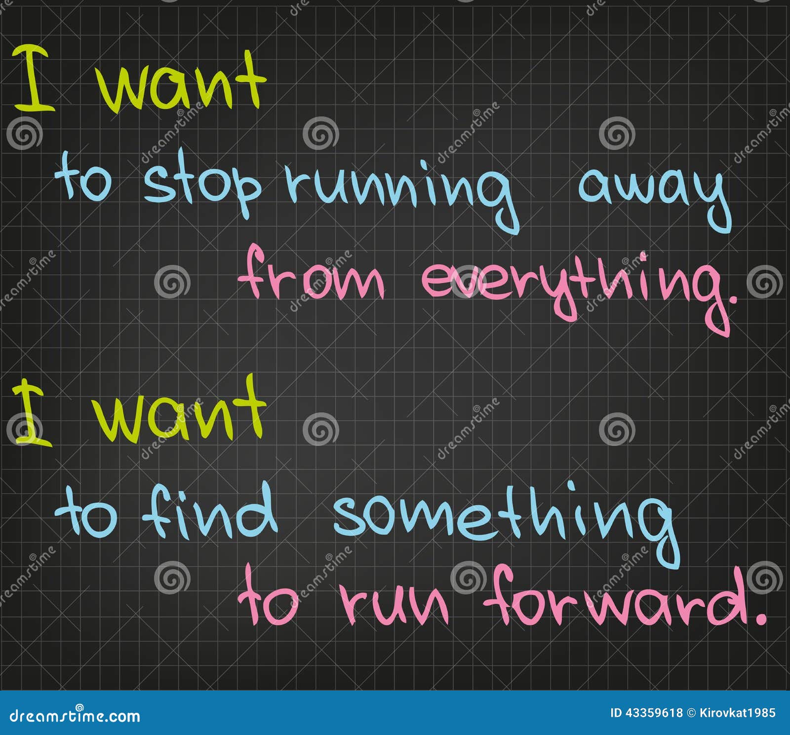 Going towards stock vector. Illustration of impossible - 43359618