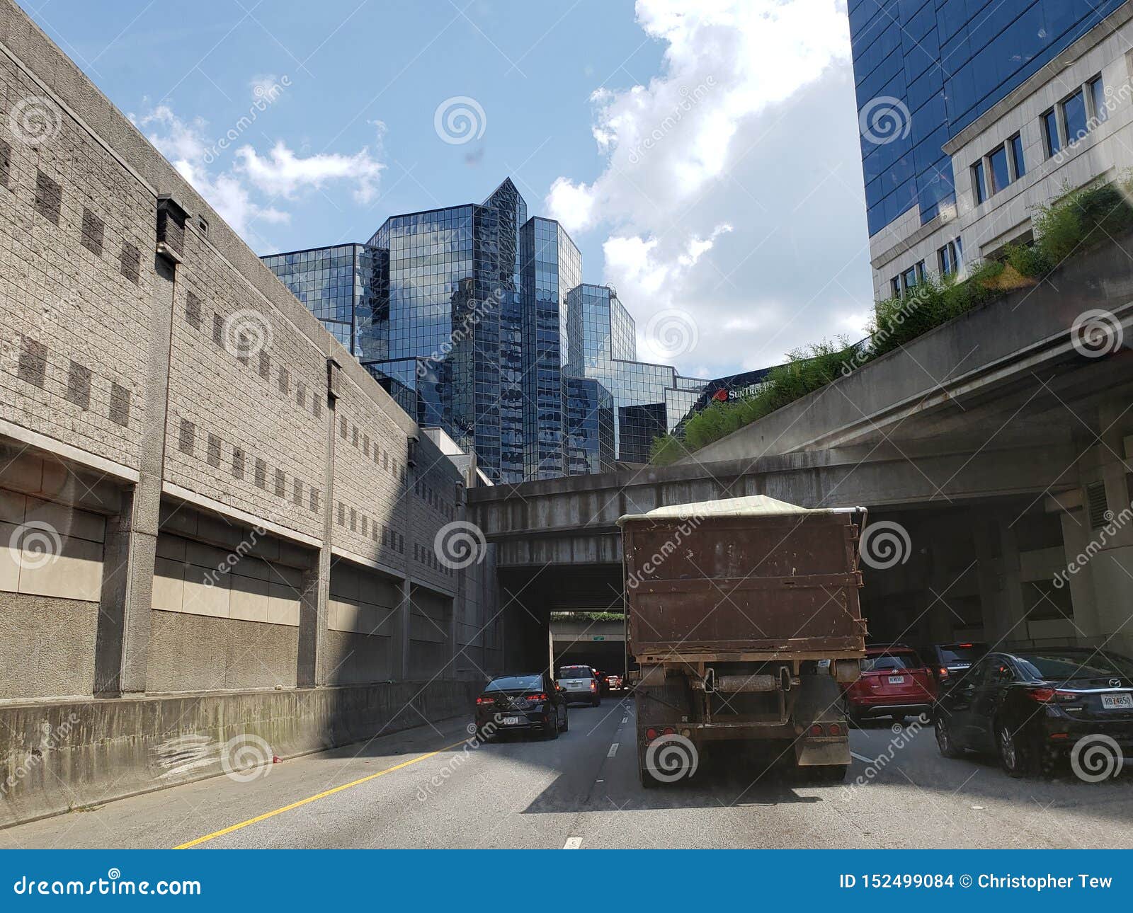 Going under editorial stock image. Image of glass, city - 152499084