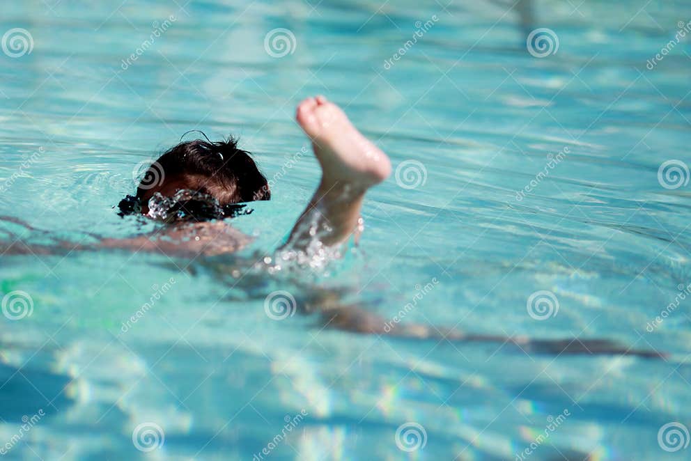 Going under water stock photo. Image of girl, summer - 10527264