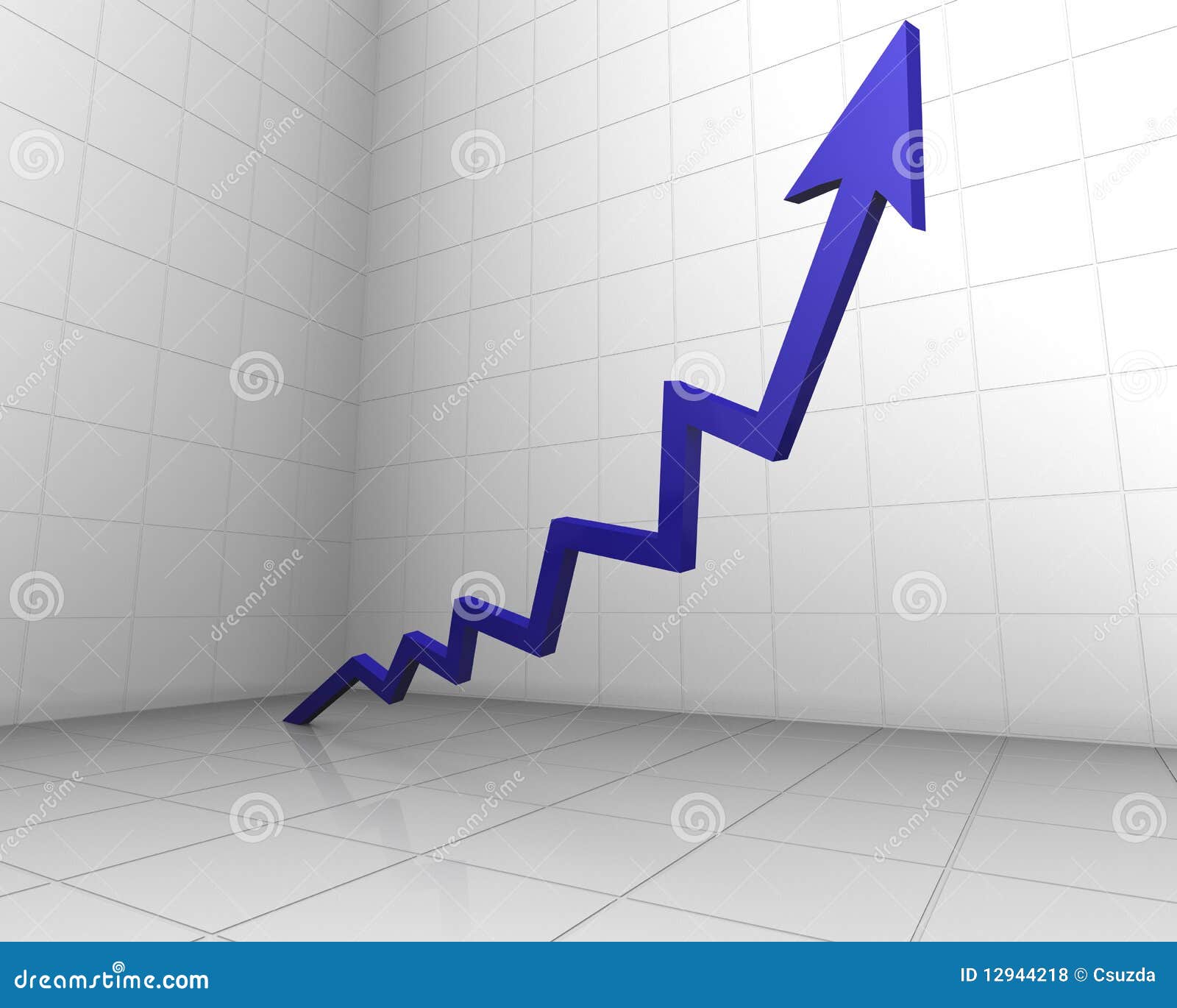 Going up stock illustration. Illustration of leadership - 12944218