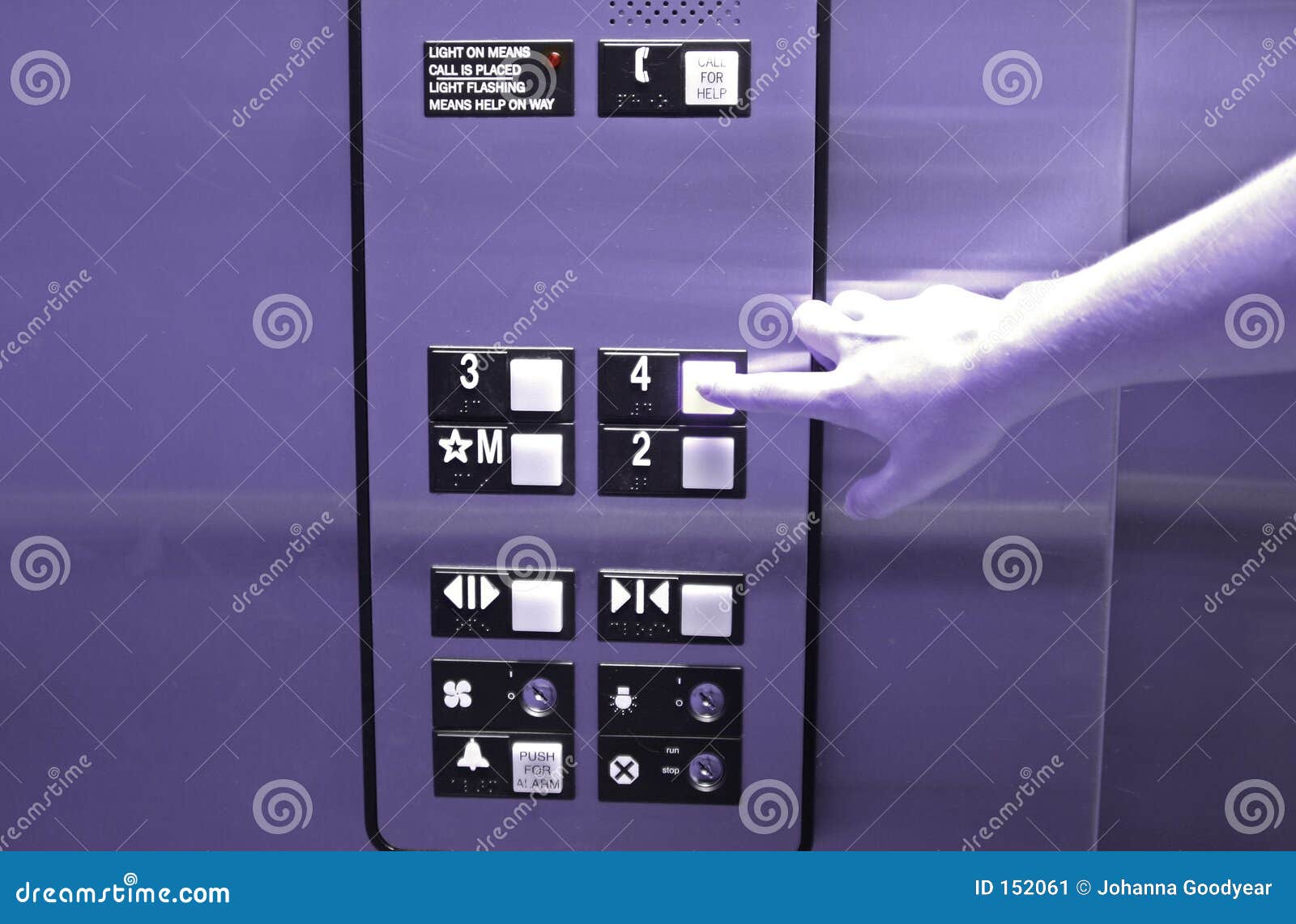 Going Up.. stock image. Image of descend, press, floor - 152061