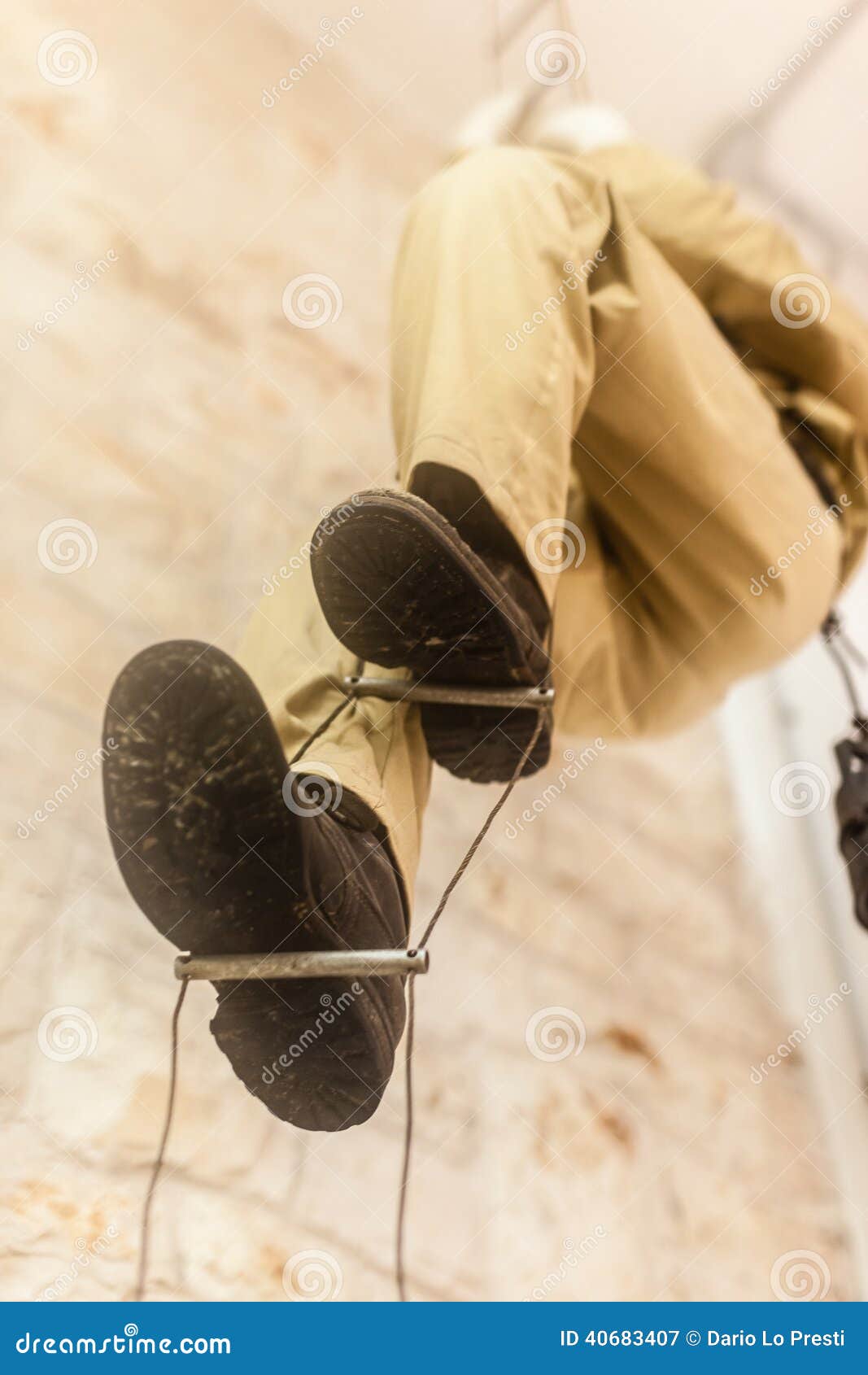 A Brave Spelunker Explores The Depths Of A Stunning Cave Adorned With ...