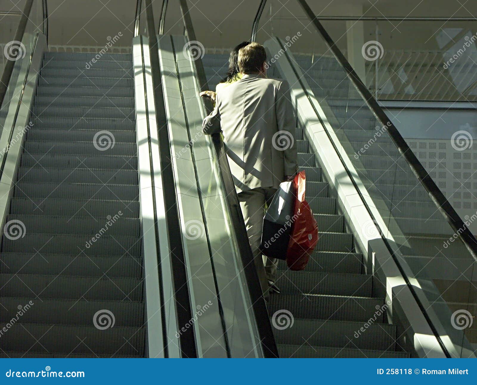 Going upstairs stock photo. Image of store, market, transport - 258118