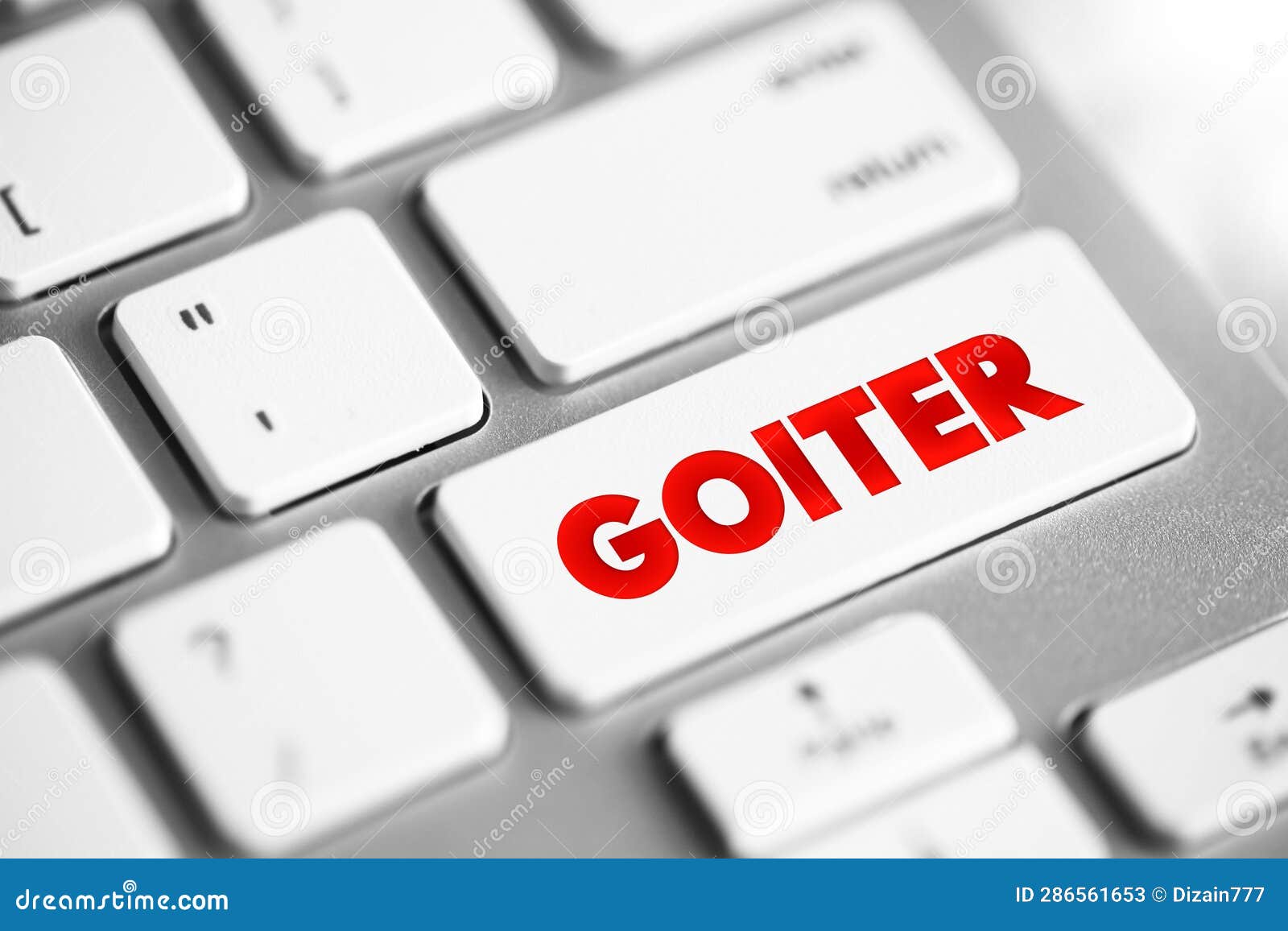 Goiter is a Lump or Swelling at the Front of the Neck Caused by a ...