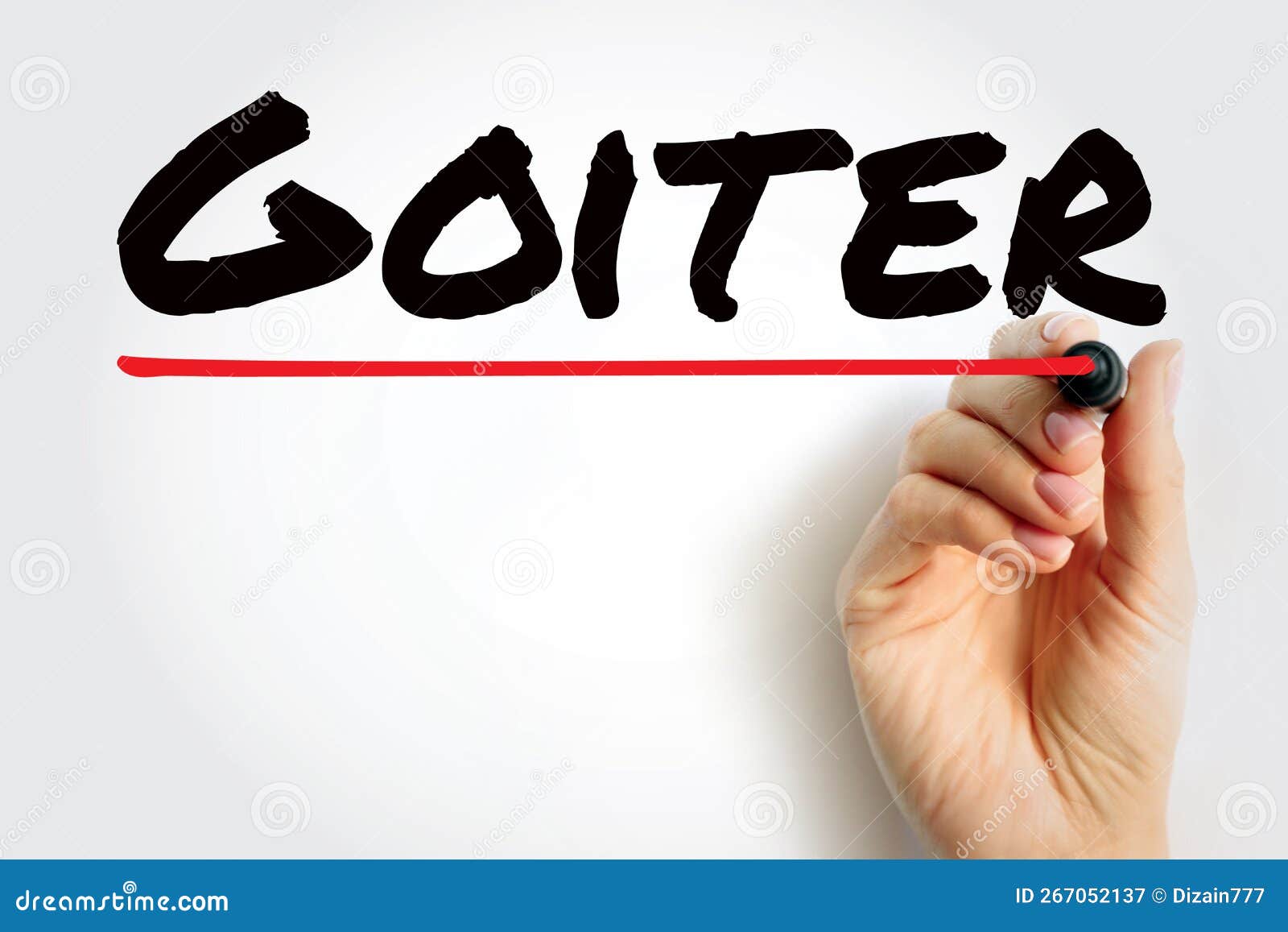 Goiter is a Lump or Swelling at the Front of the Neck Caused by a ...