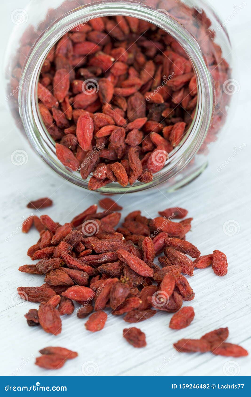 Goji berries stock photo. Image of nutrition, goji, macro - 159246482