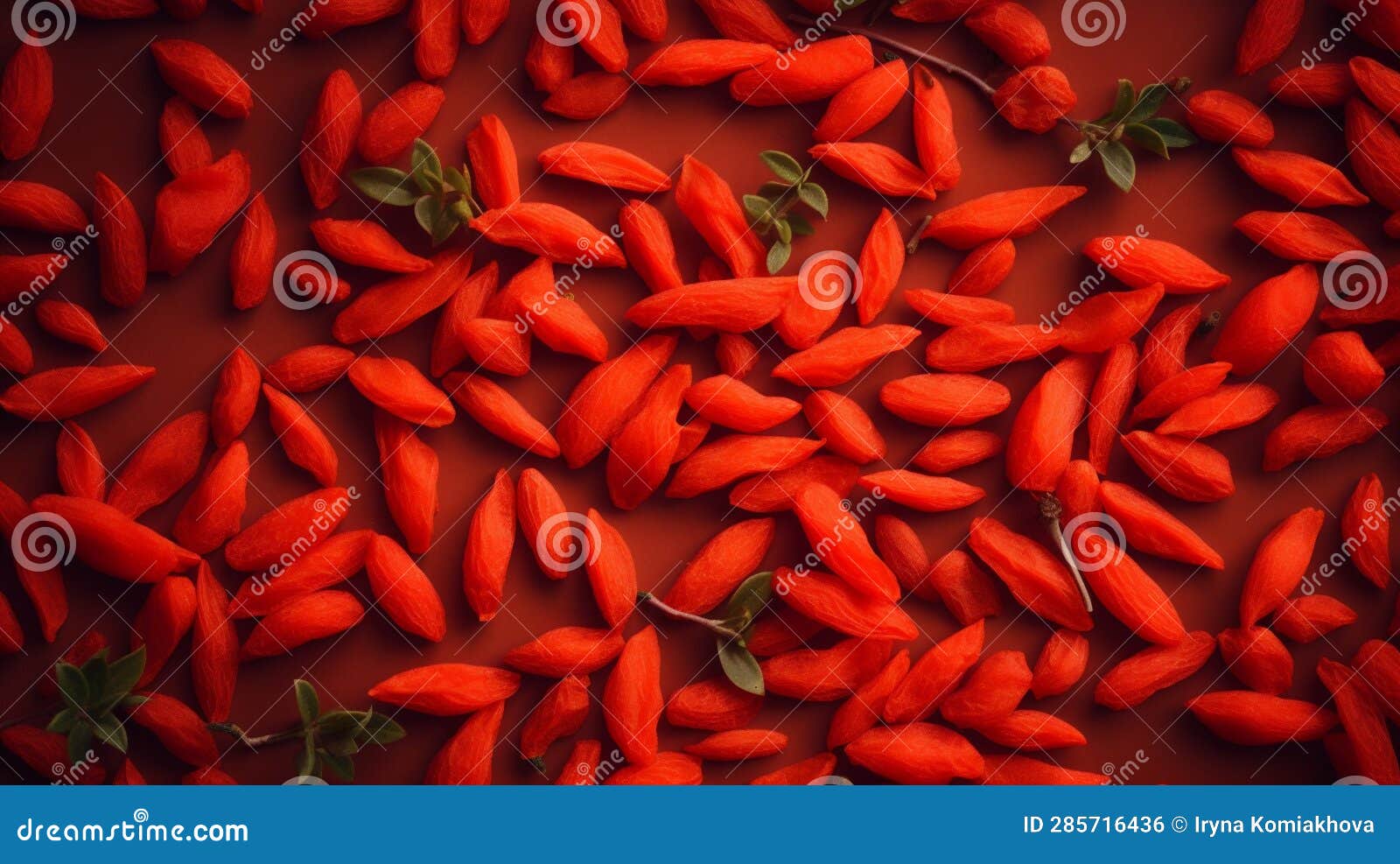 Goji Berry Pattern Screensaver for Mobile , Ai Generation Stock ...