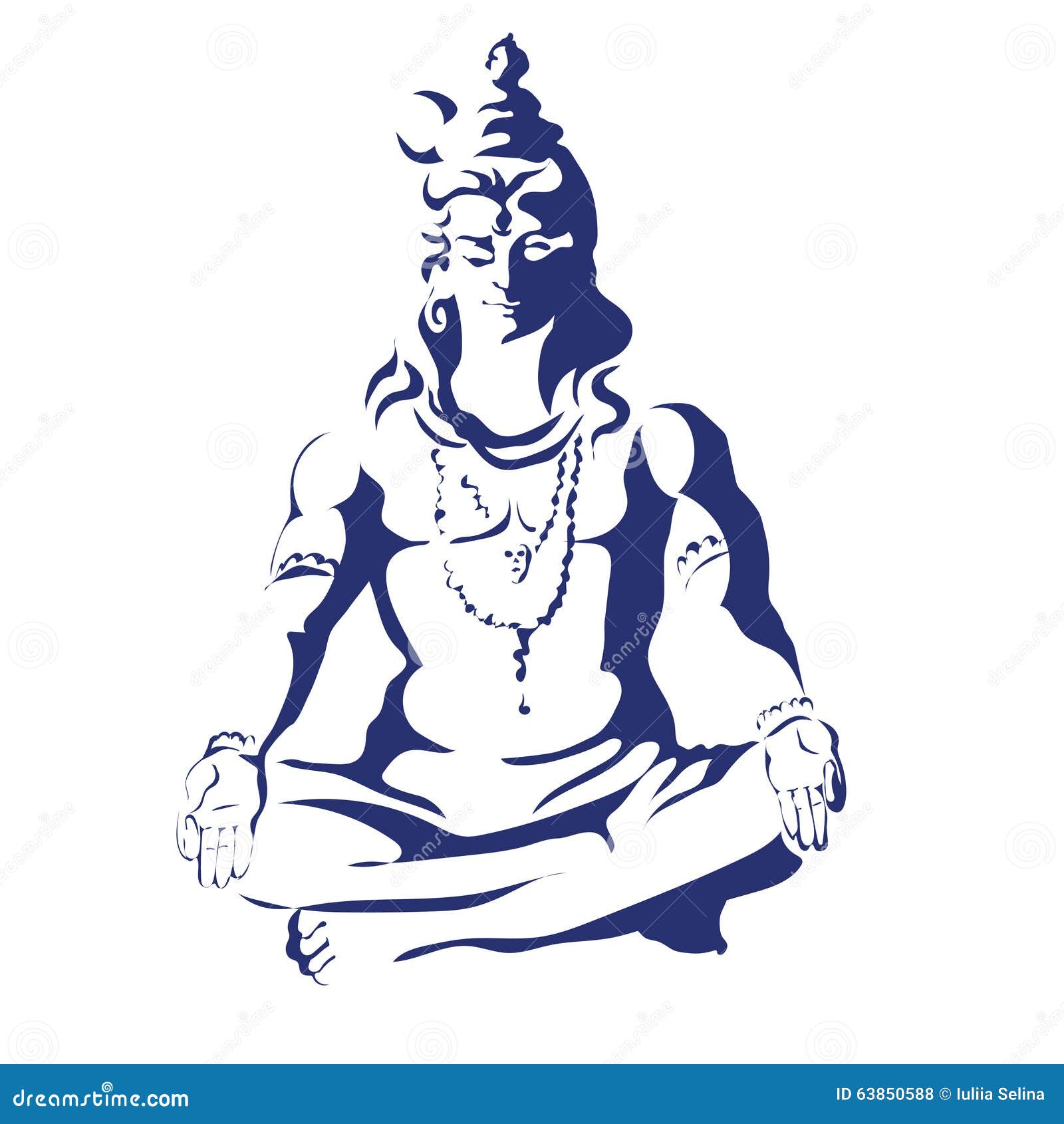 Gokarna Maha Shivaratri ilustración del vector. Ilustración de arte ...