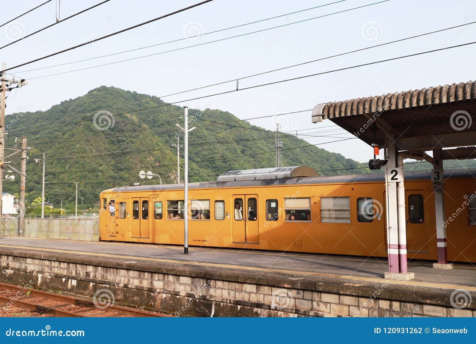 A Gokei Station at the Okayama Japan Editorial Photography - Image of ...
