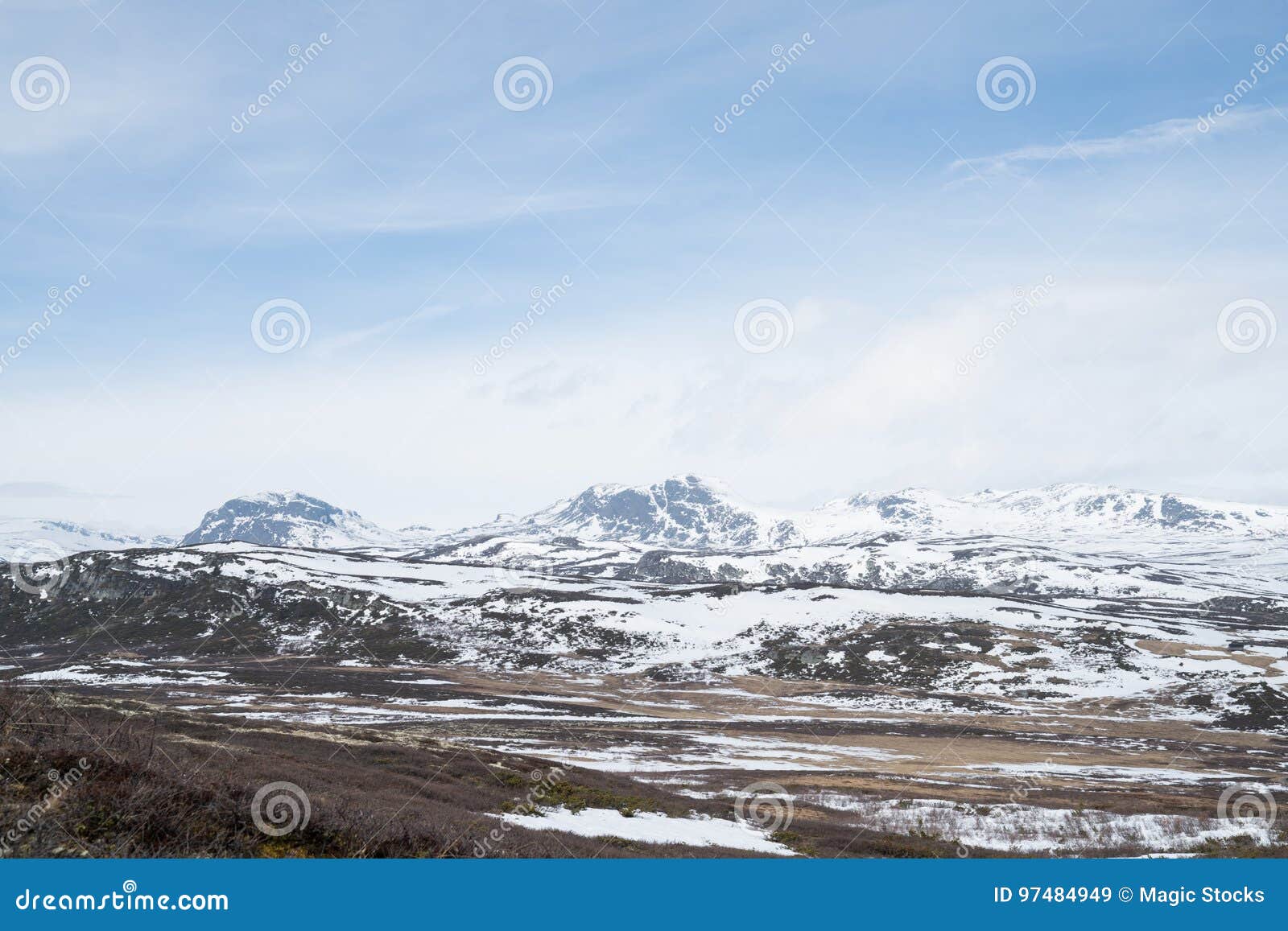The Gol Mountain Area stock image. Image of geilo, outdoor - 97484949