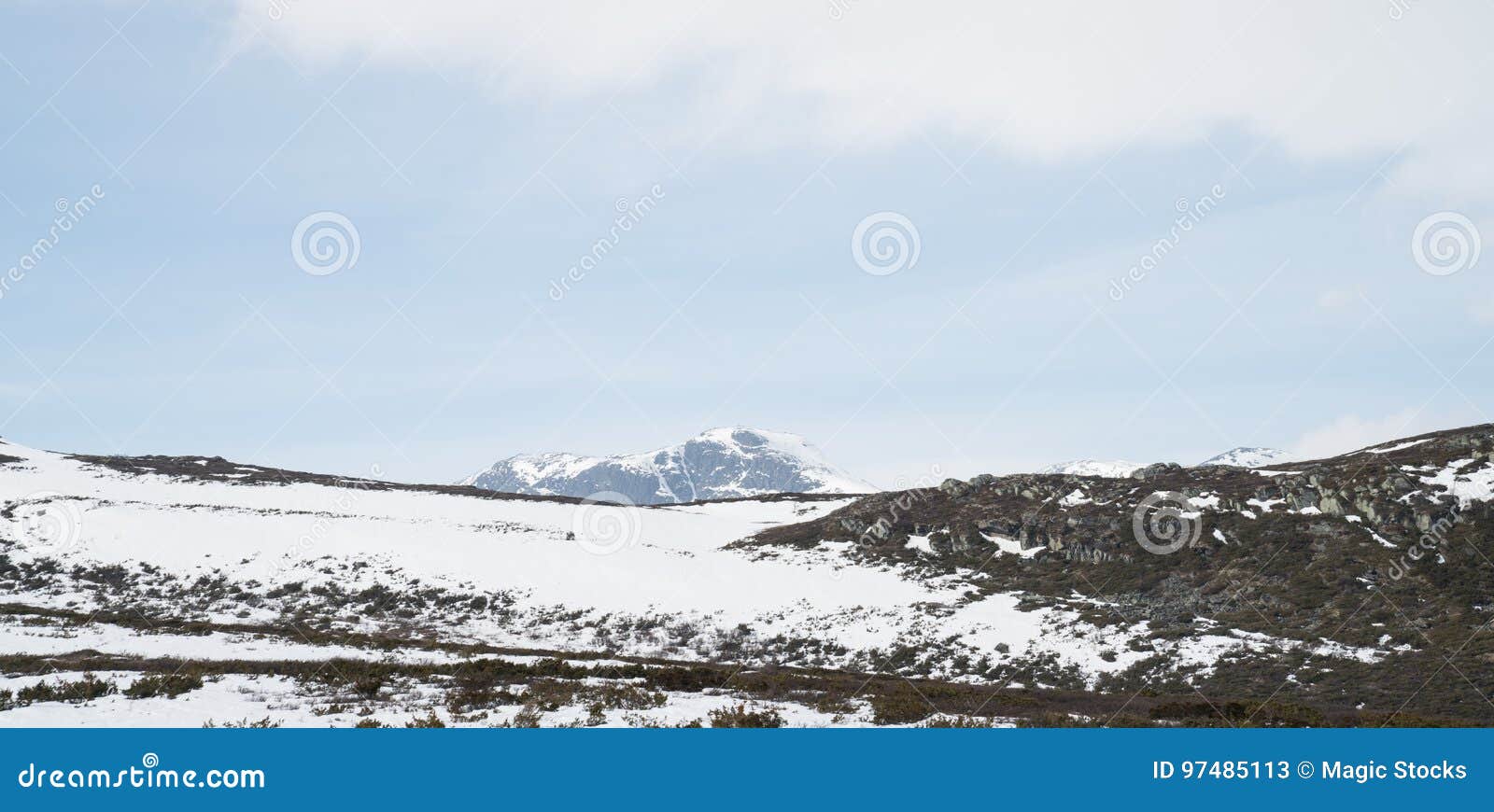 The Gol Mountain Area stock image. Image of norway, travel - 97485113