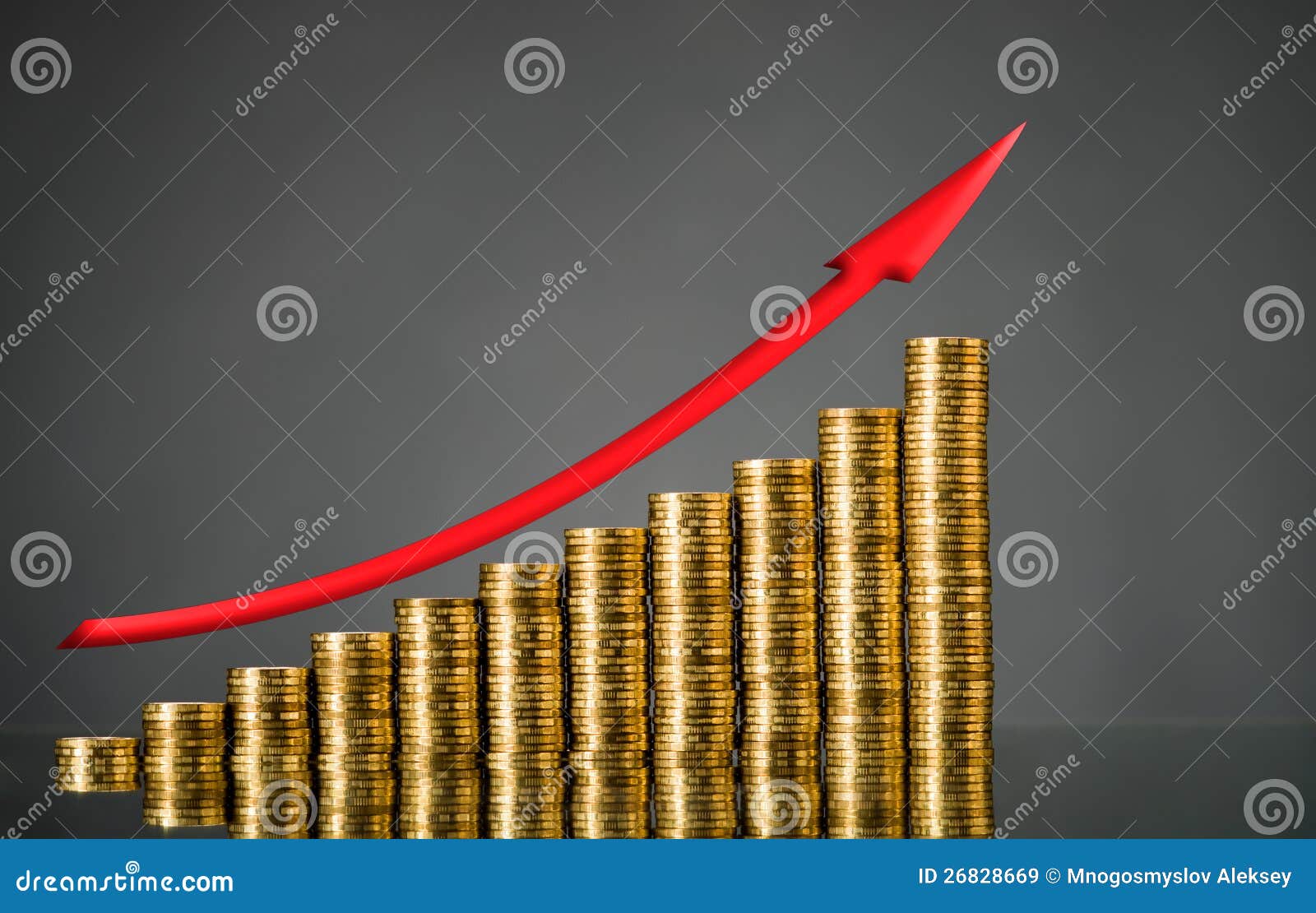 Gold stock image. Image of encash, increase, change, progress - 26828669