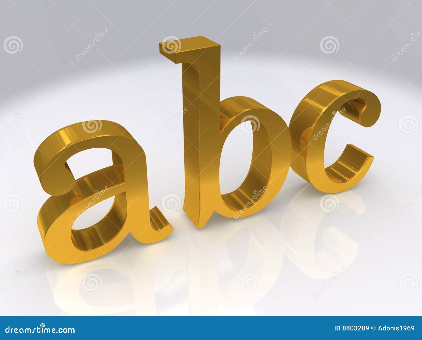 Gold ABC stock illustration. Illustration of white, shines - 8803289