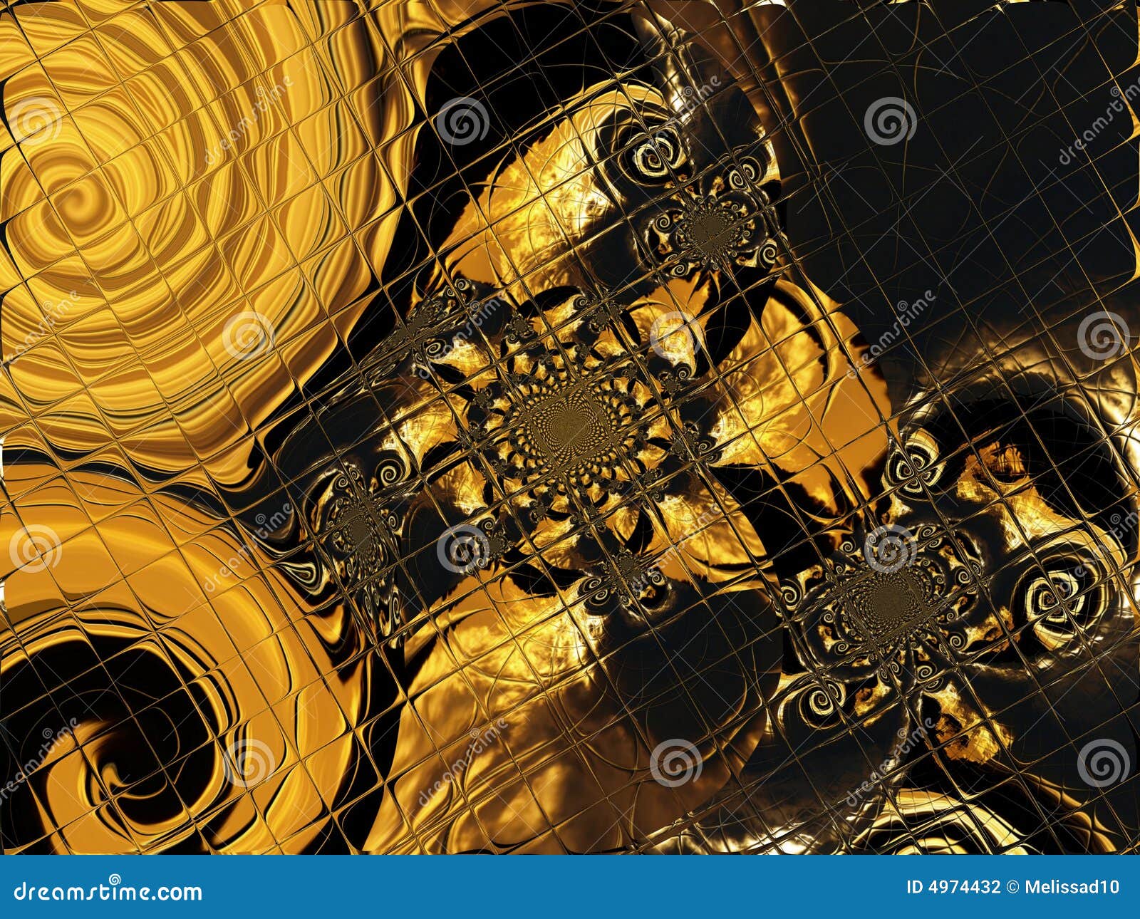 Gold Abstract stock illustration. Illustration of gold - 4974432