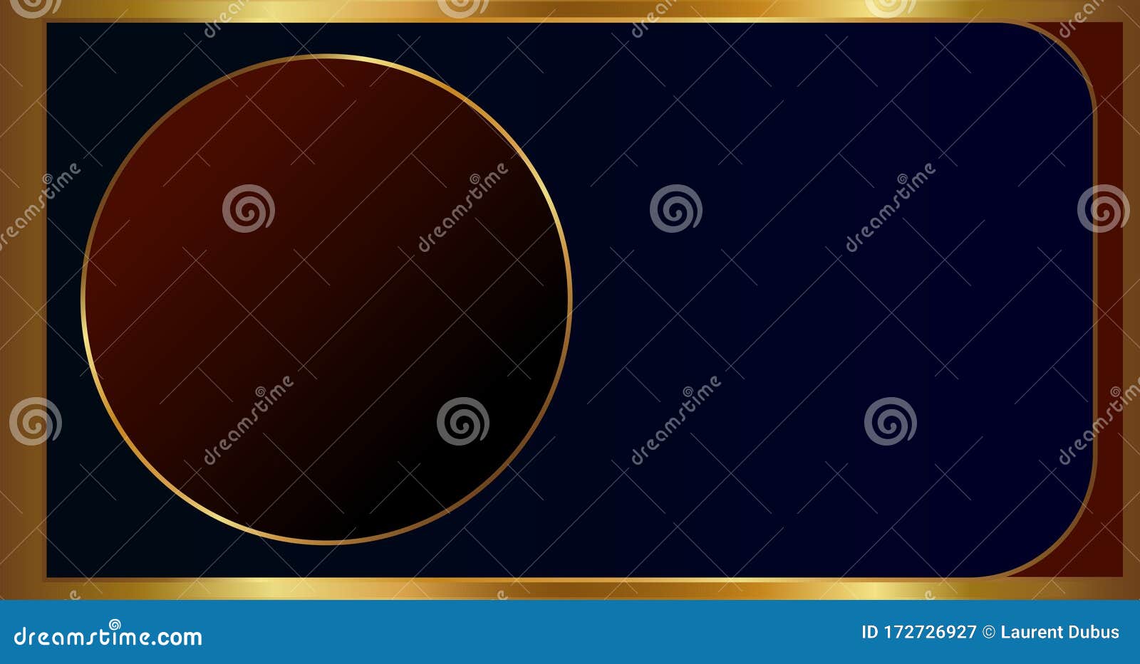 Background or Business Card Gold, Black, Blue and Red with a Hint of ...