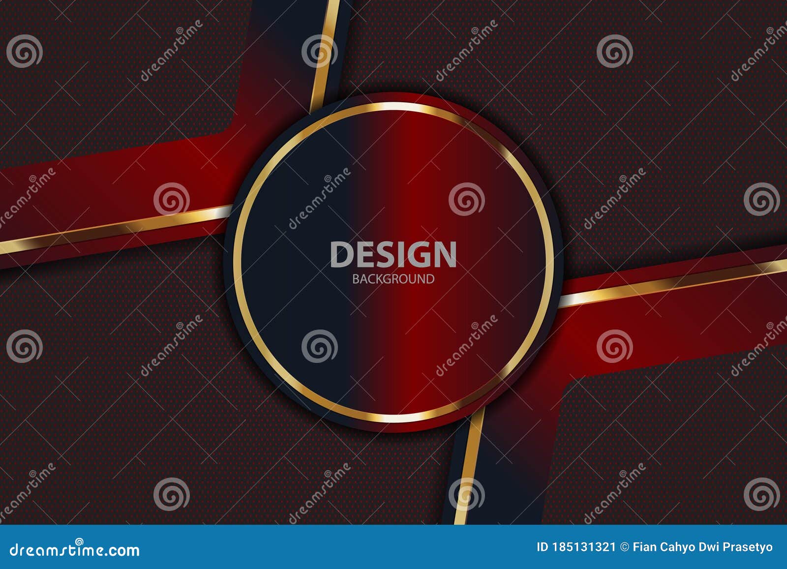 Gold Abstract Background Banner with Circle Gold Color Creative Digital ...