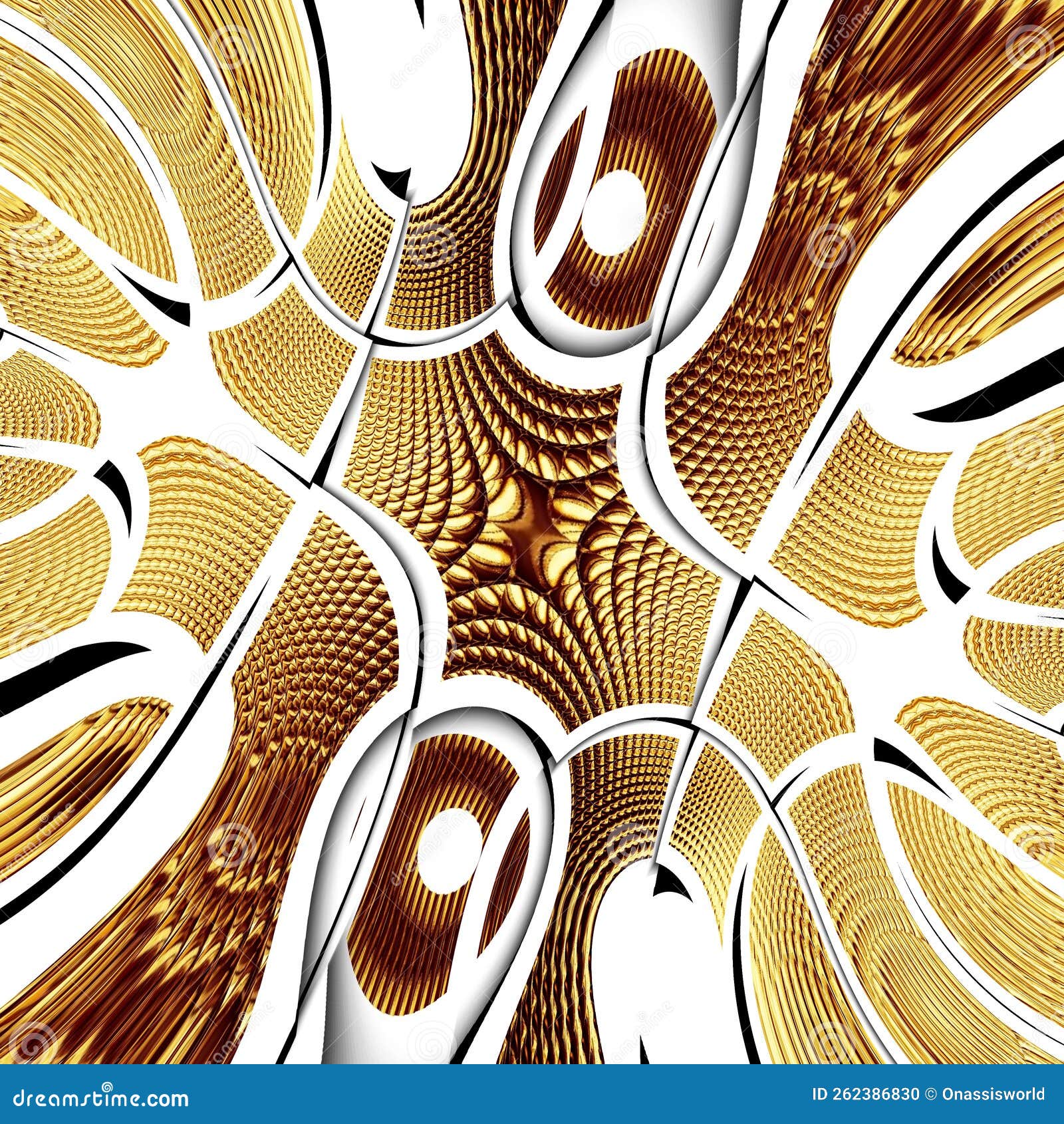 Gold Abstract Background Blurs Textures and Shapes Stock Illustration ...