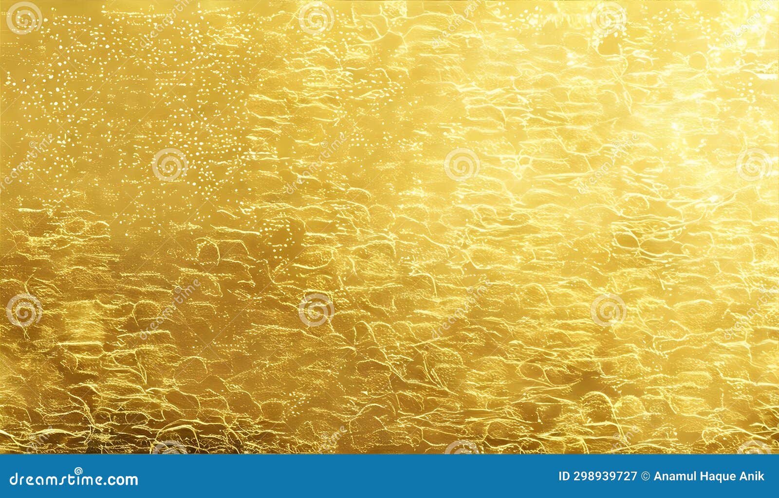 Gold Abstract Background or Texture and Gradients Shadow. Golden Foil ...