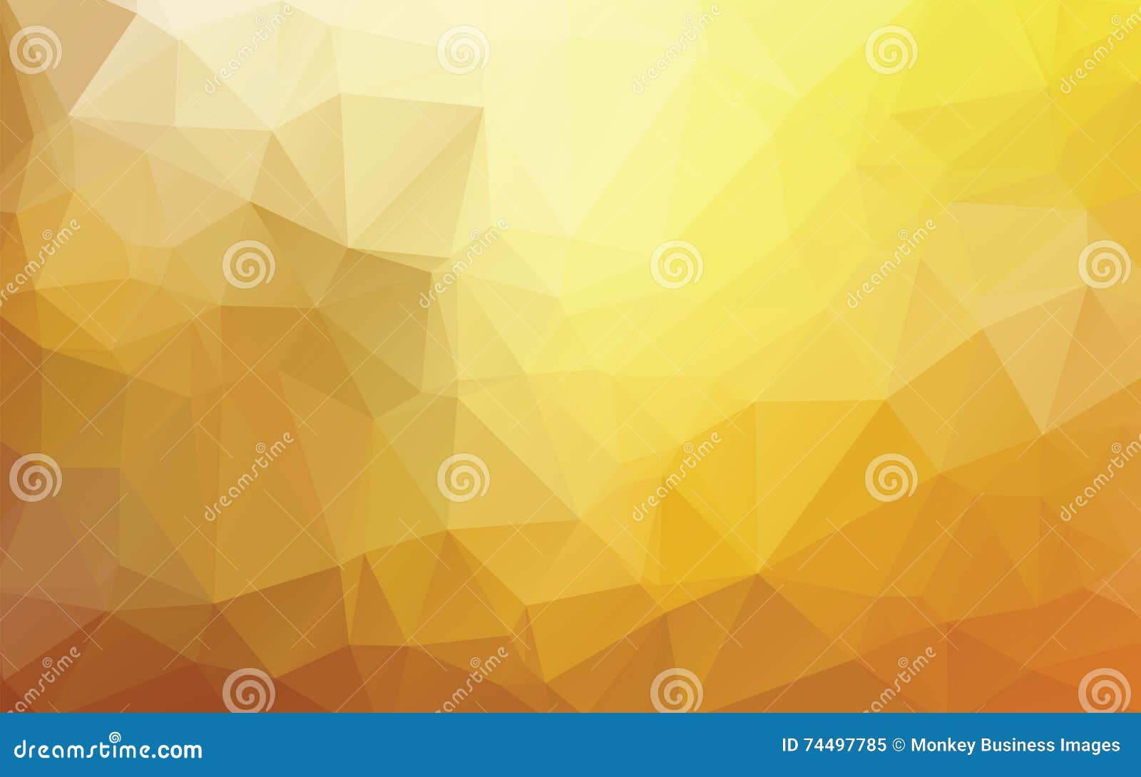 Gold Abstract Low Poly Vector Background Stock Vector - Illustration of ...