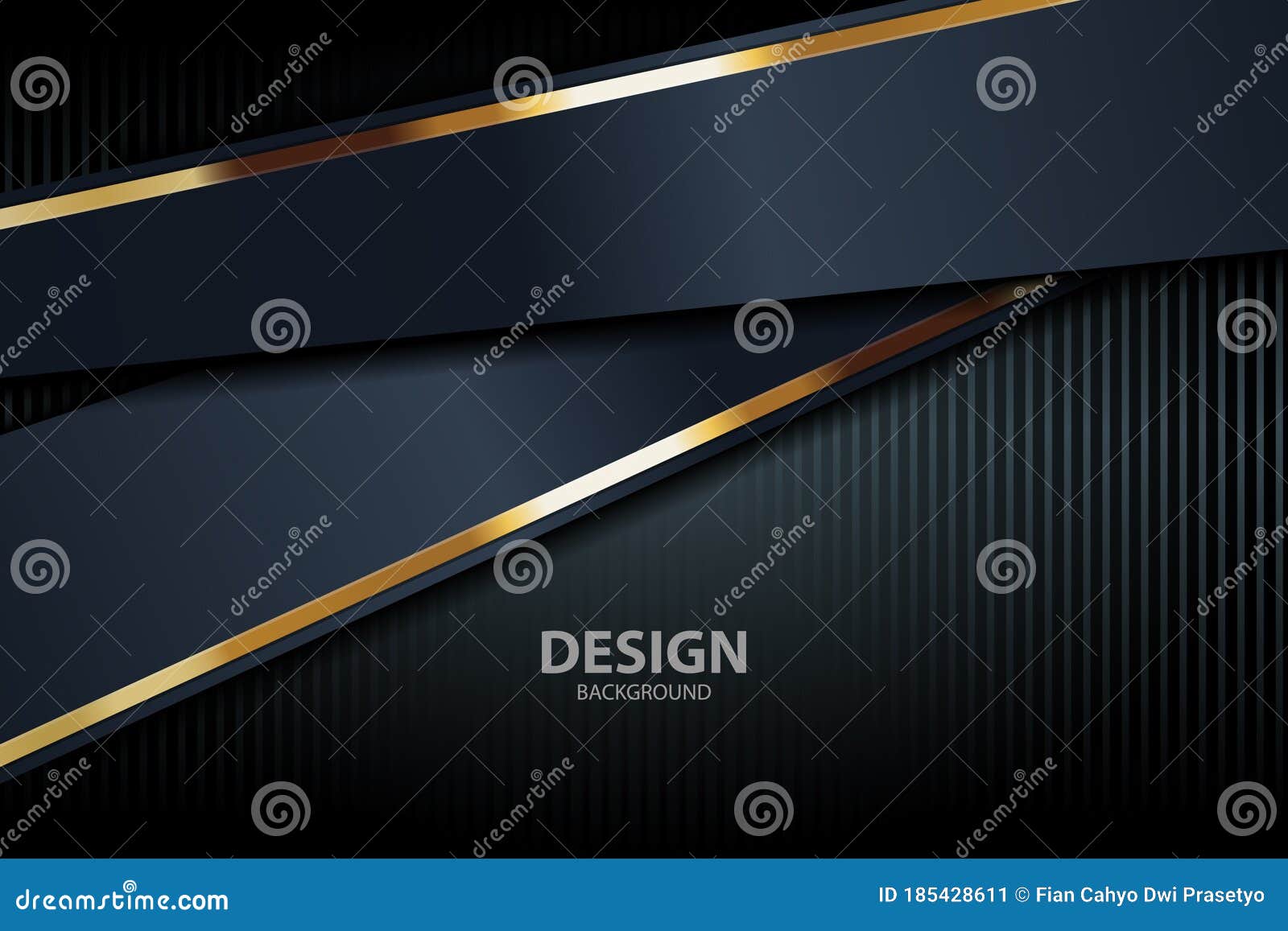 Gold Abstract Vector Background Board for Text and Message Design ...