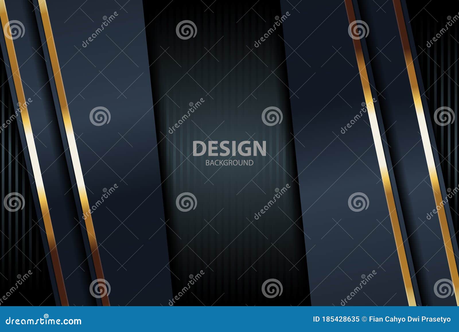 Gold Abstract Vector Background Board for Text and Message Design ...