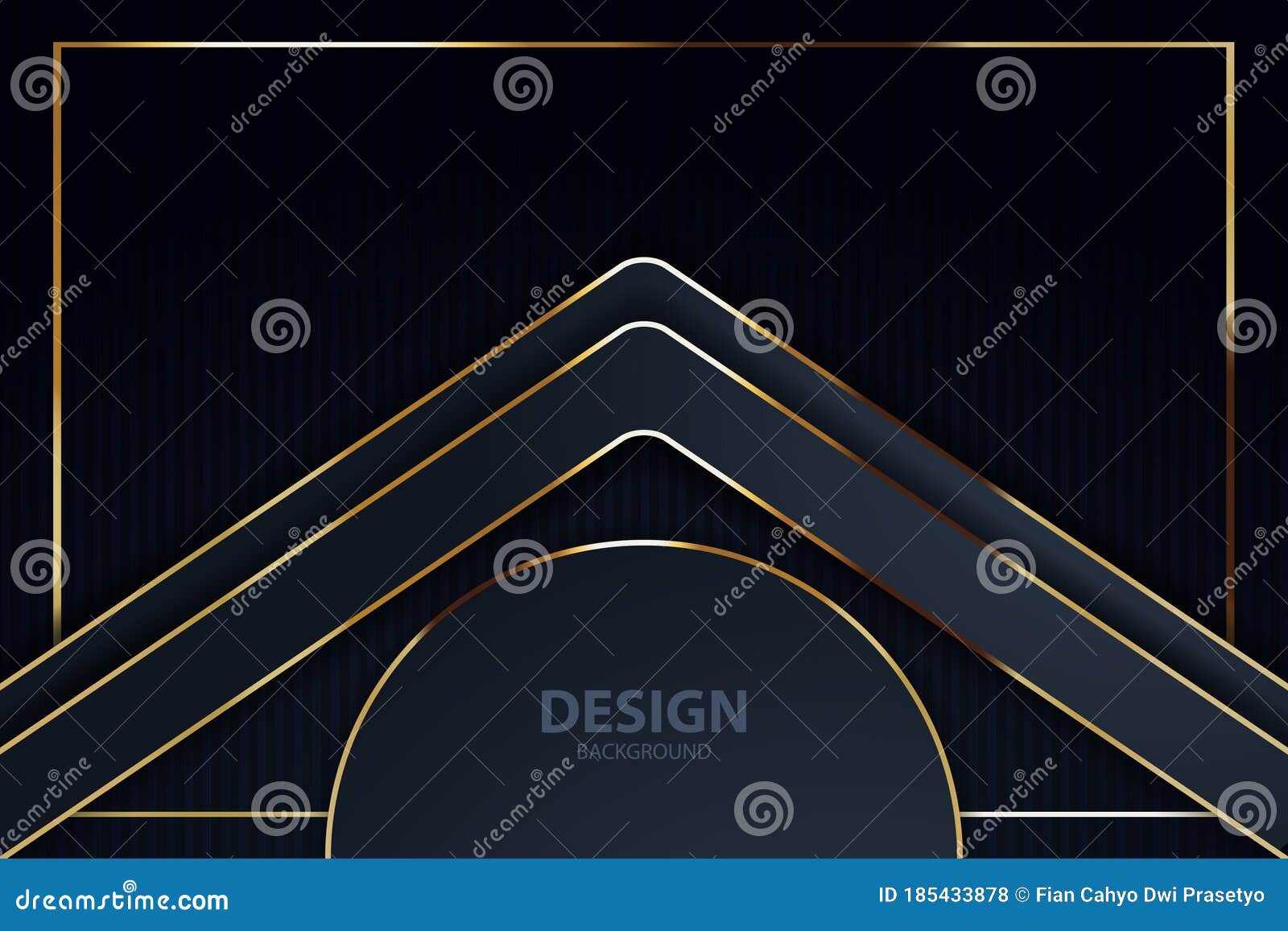 Gold Abstract Vector Background Board for Text and Message Design ...