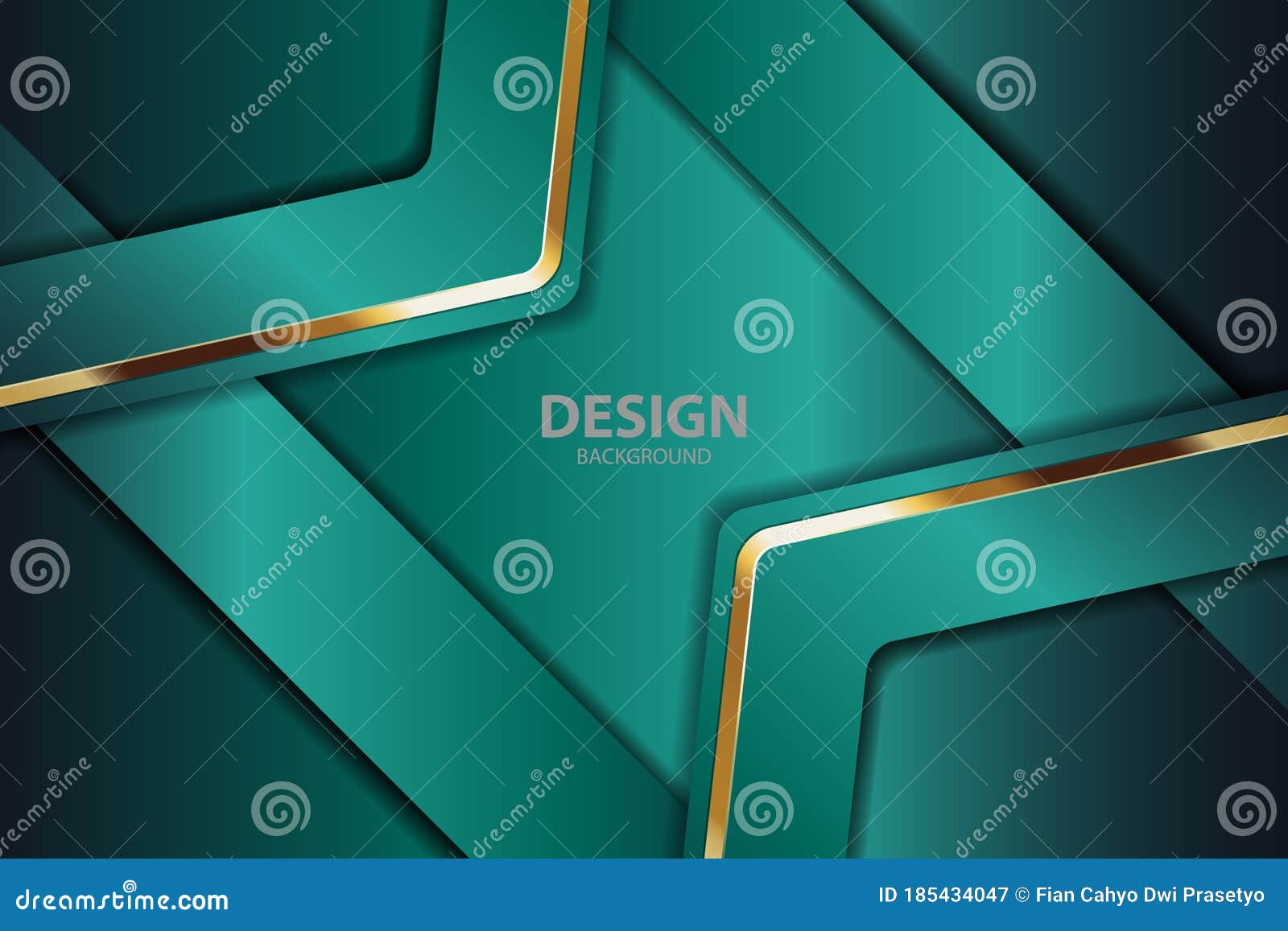 Gold Abstract Vector Background Board for Text and Message Design ...