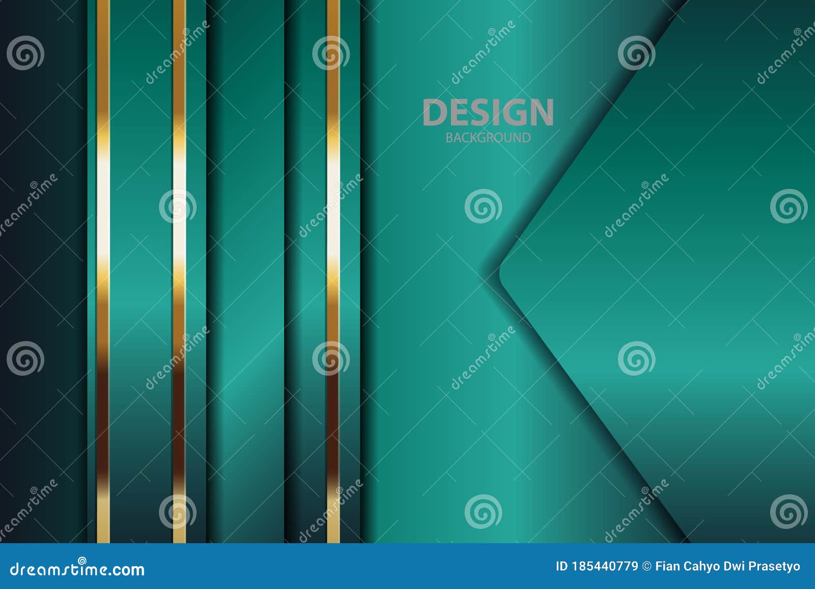 Gold Abstract Vector Background Board for Text and Message Design ...