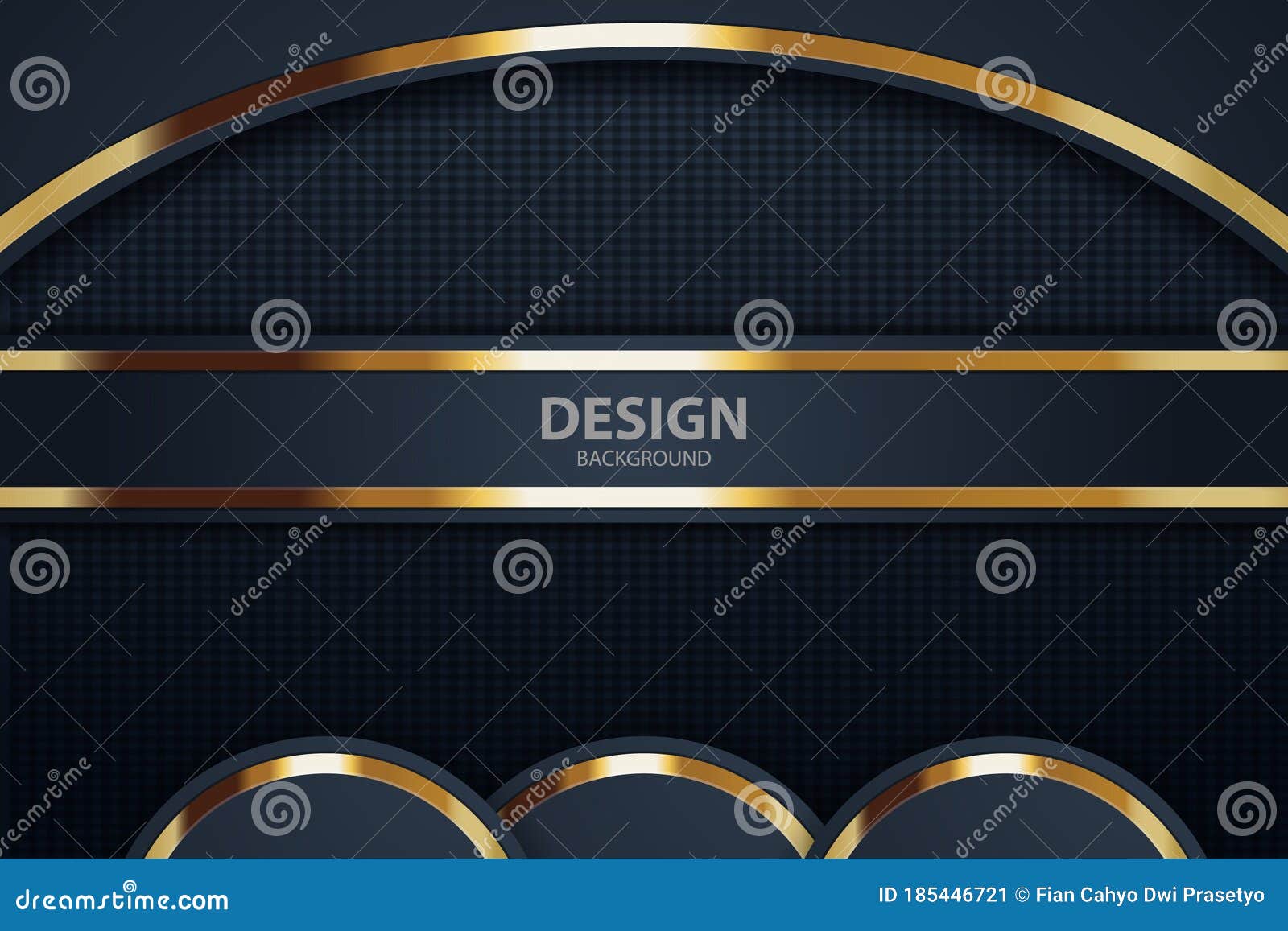Gold Abstract Vector Background Board for Text and Message Design ...