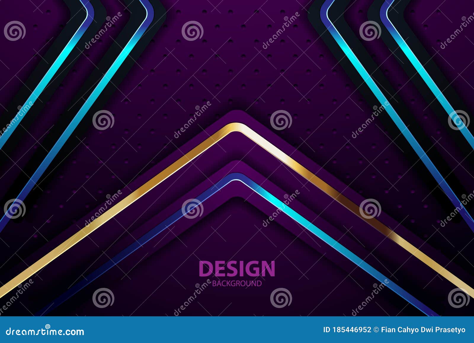 Gold Abstract Vector Background Board for Text and Message Design ...