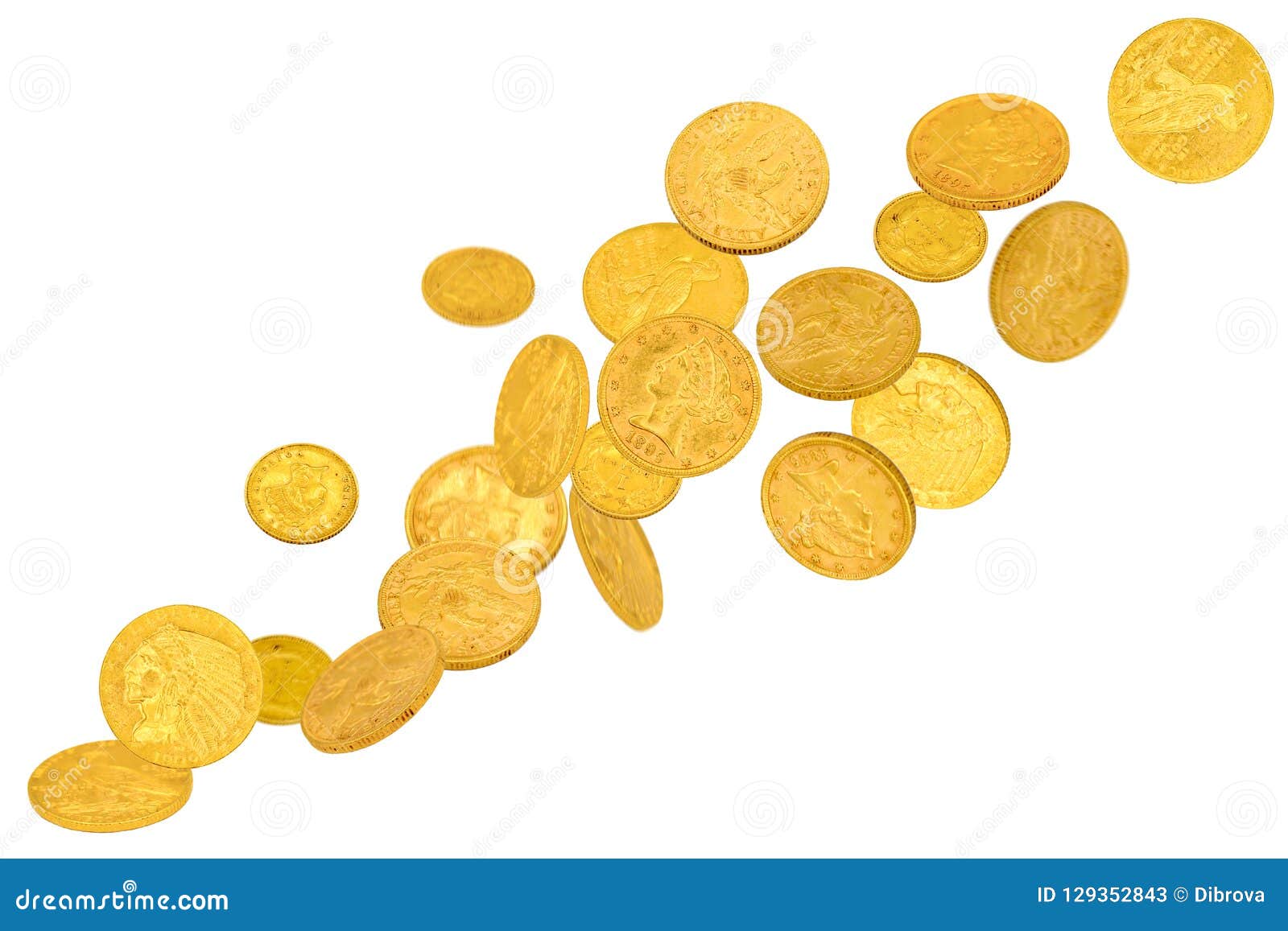 American Coins Falling