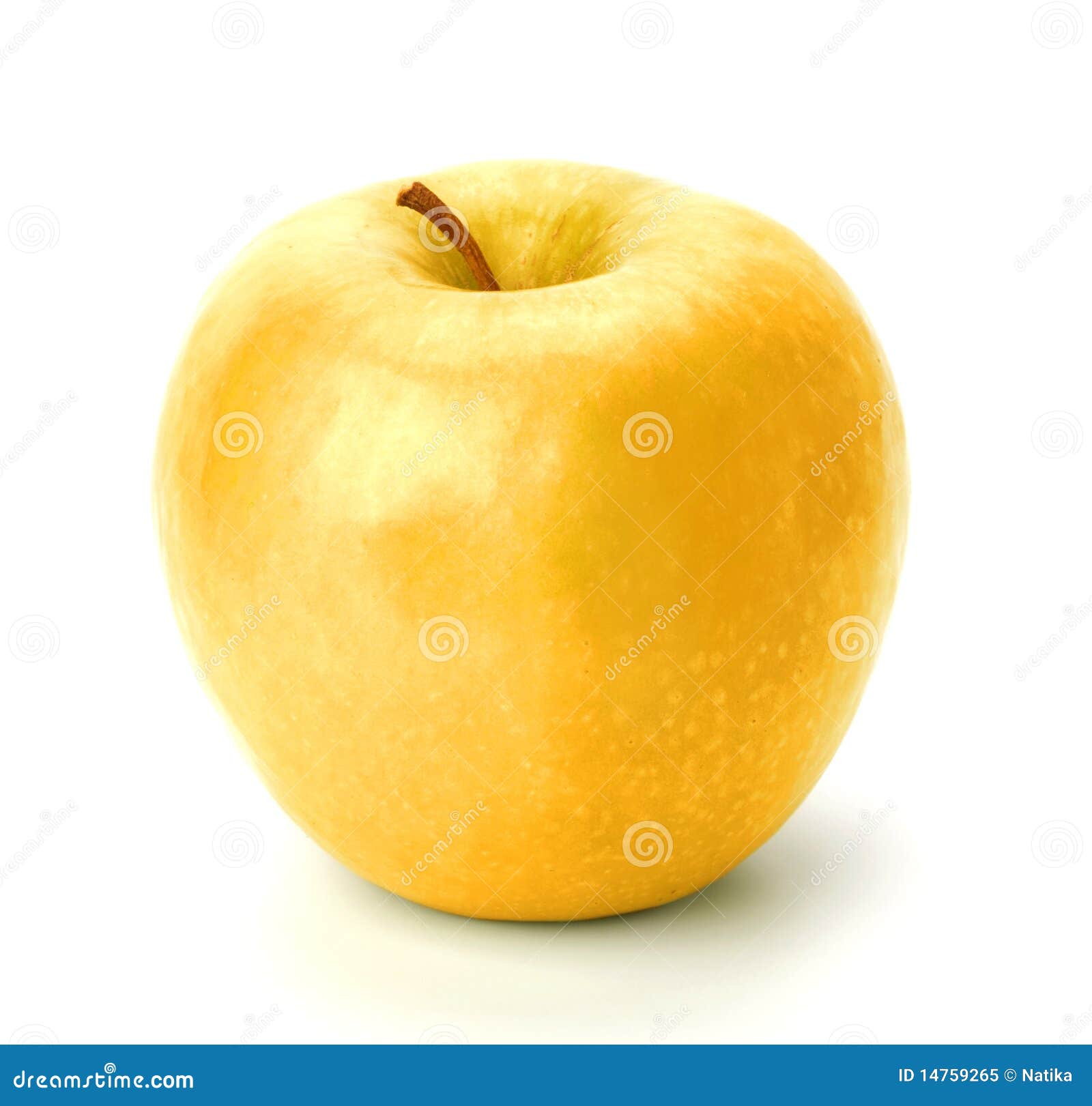 Gold Apple Royalty-Free Stock Photography | CartoonDealer.com #4282595